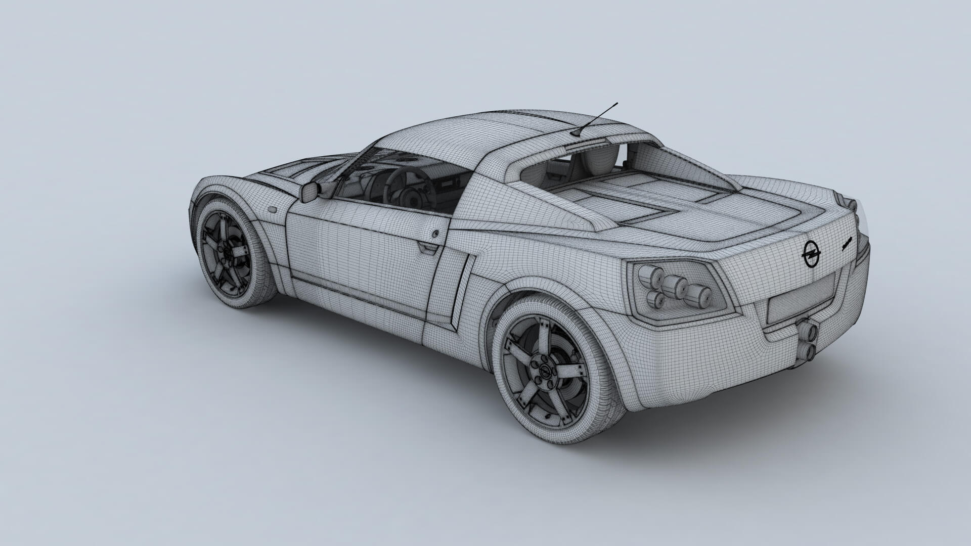 Opel Speedster - 3D Model by The_Djon