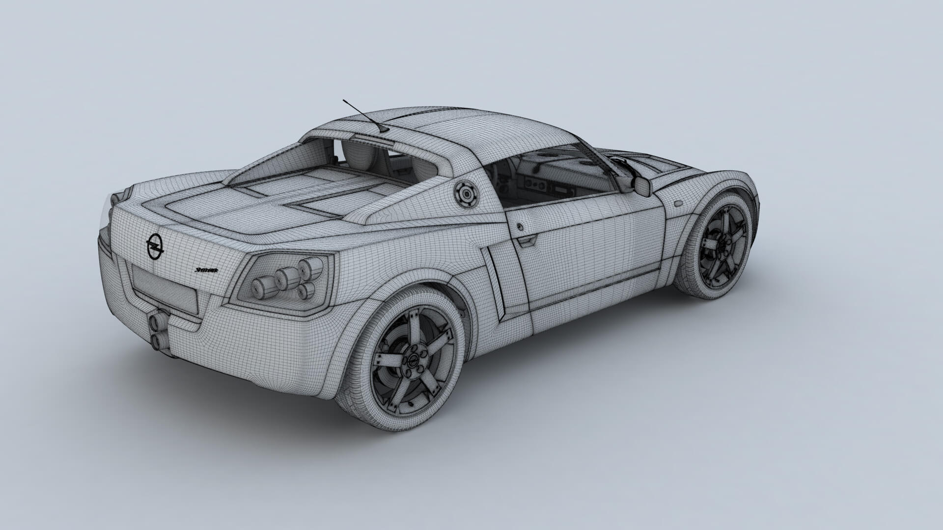 Opel Speedster - 3D Model by The_Djon