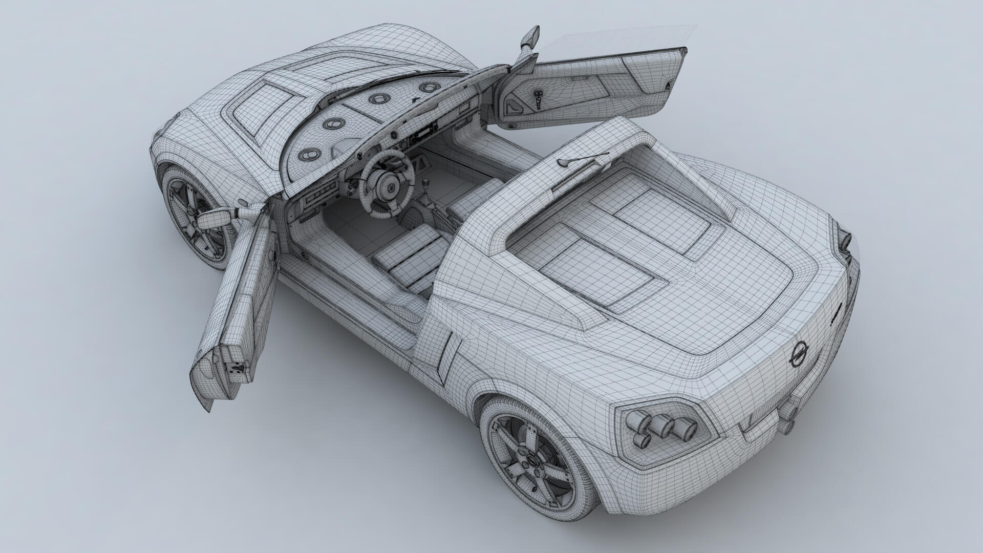 Opel Speedster - 3D Model by The_Djon