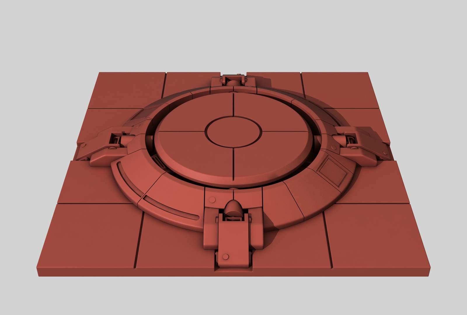 Super Button (Portal 2) - Free 3D Model by The_Djon