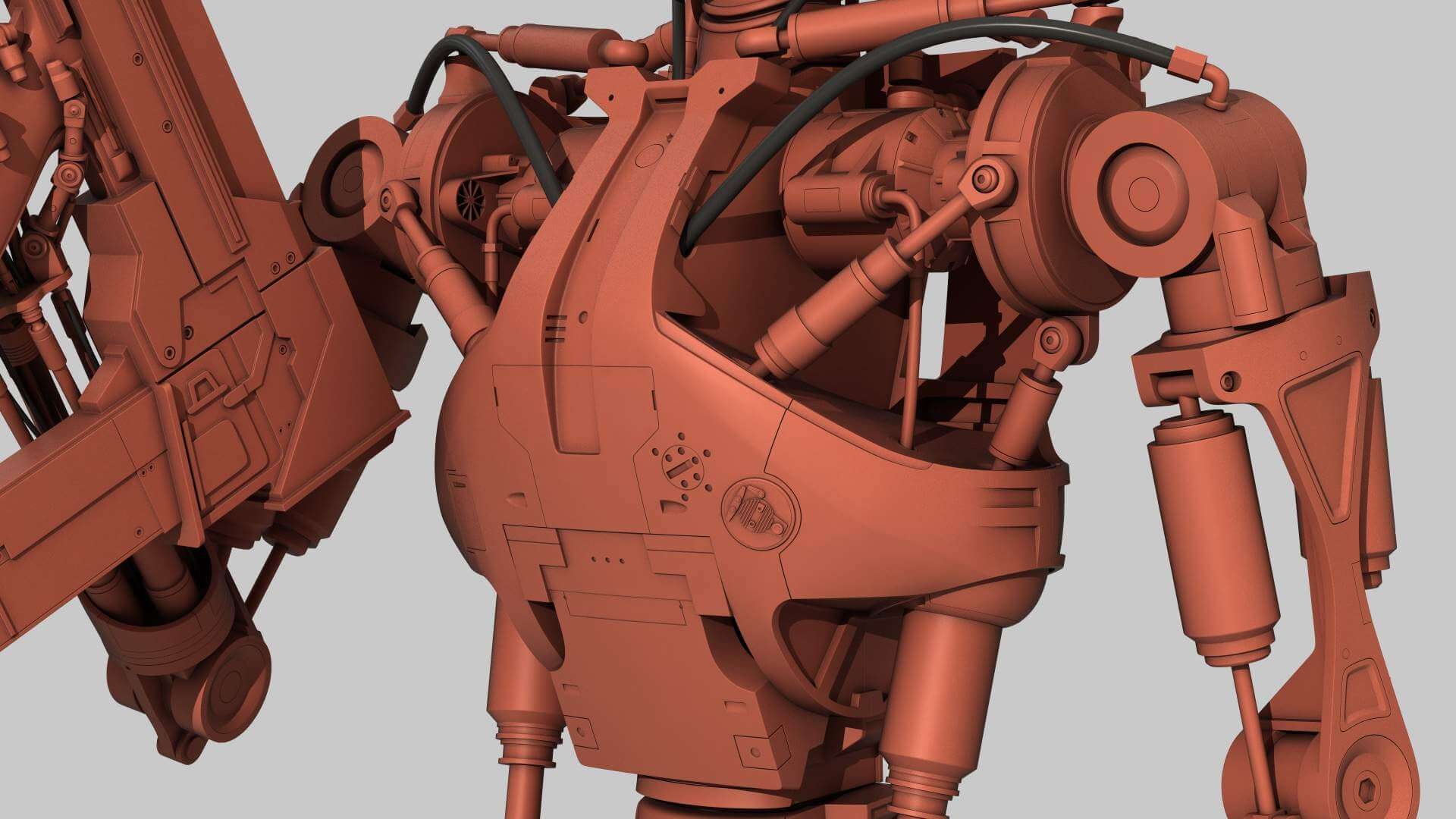 Terminator Endoskeleton Blueprints