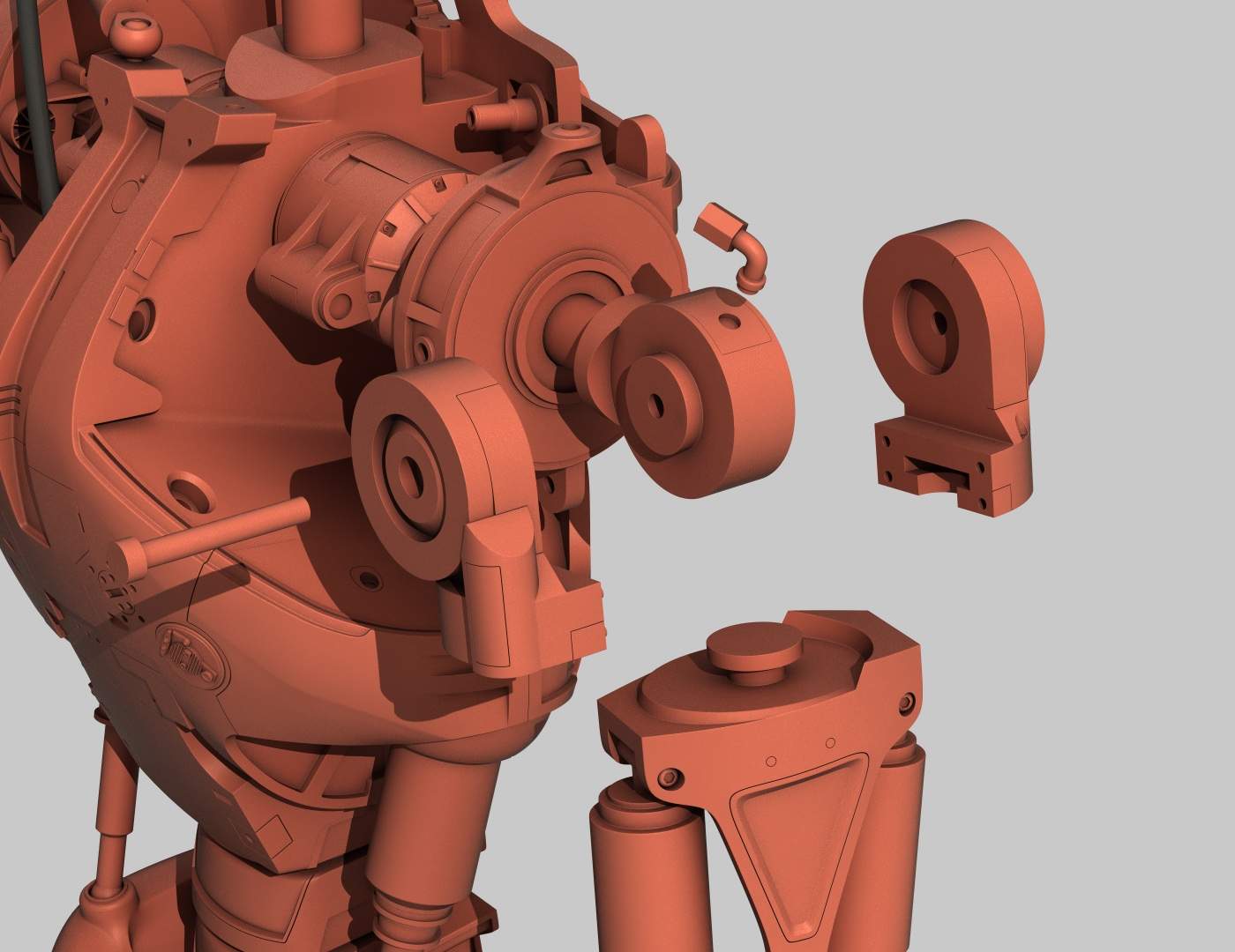 Terminator T-800 Endoskeleton 3D Model by The_Djon