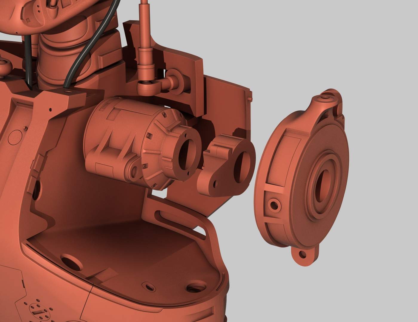 Terminator T-800 Endoskeleton 3D Model by The_Djon