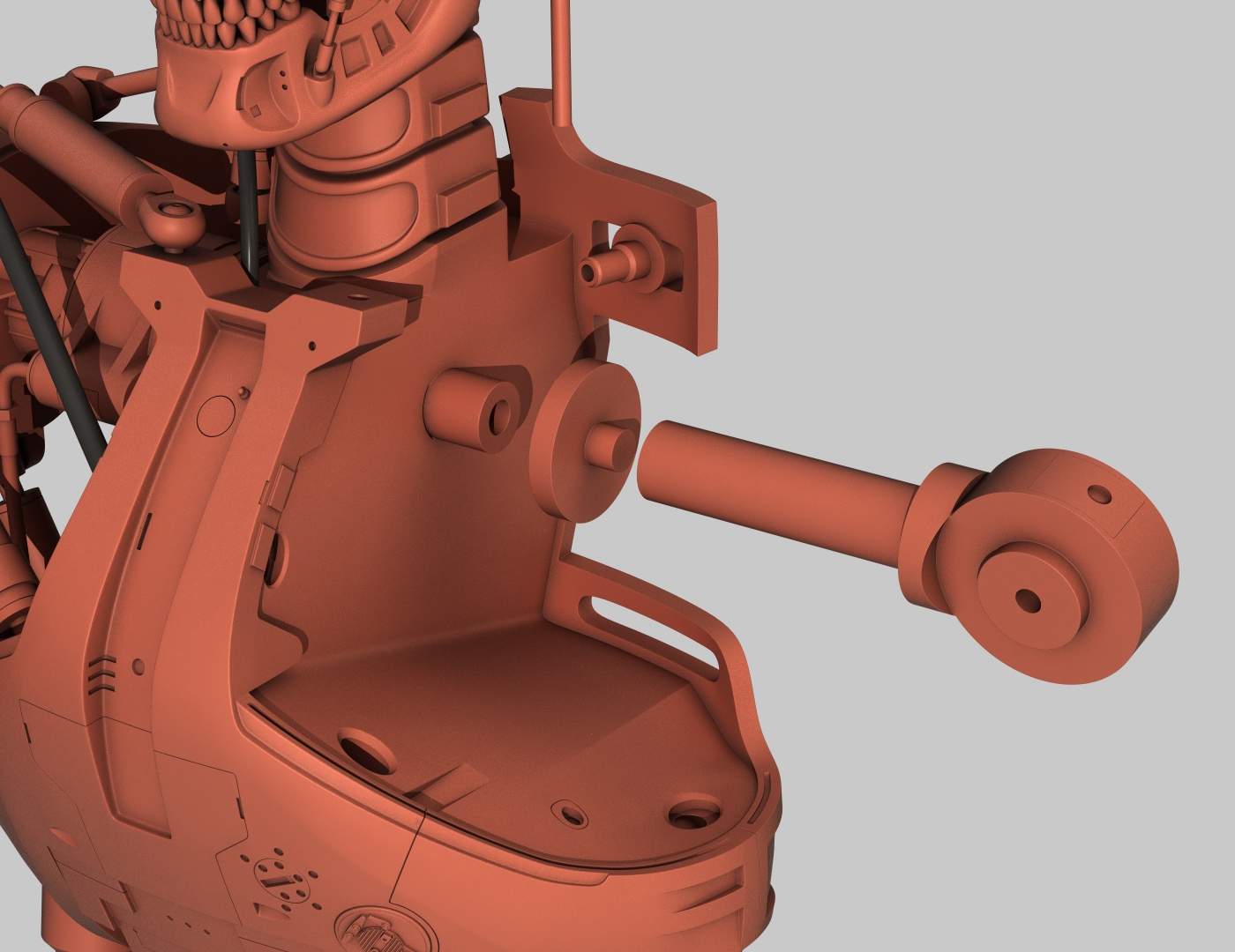 Terminator T-800 Endoskeleton 3D Model by The_Djon