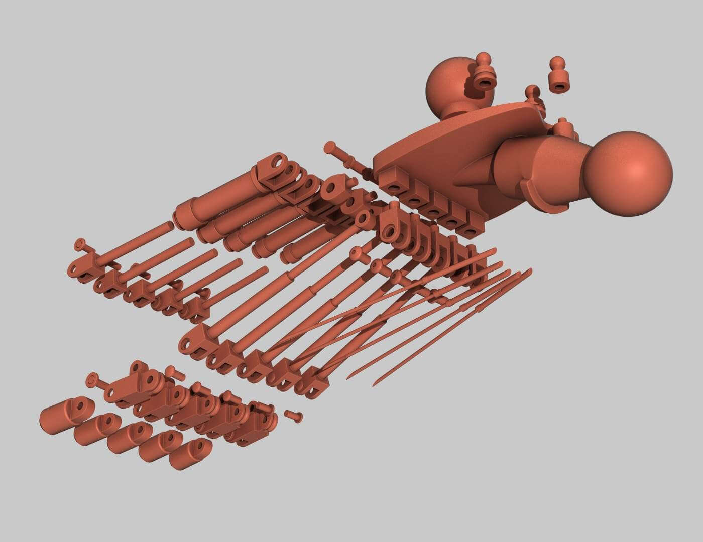 Terminator T-800 Endoskeleton 3D Model by The_Djon