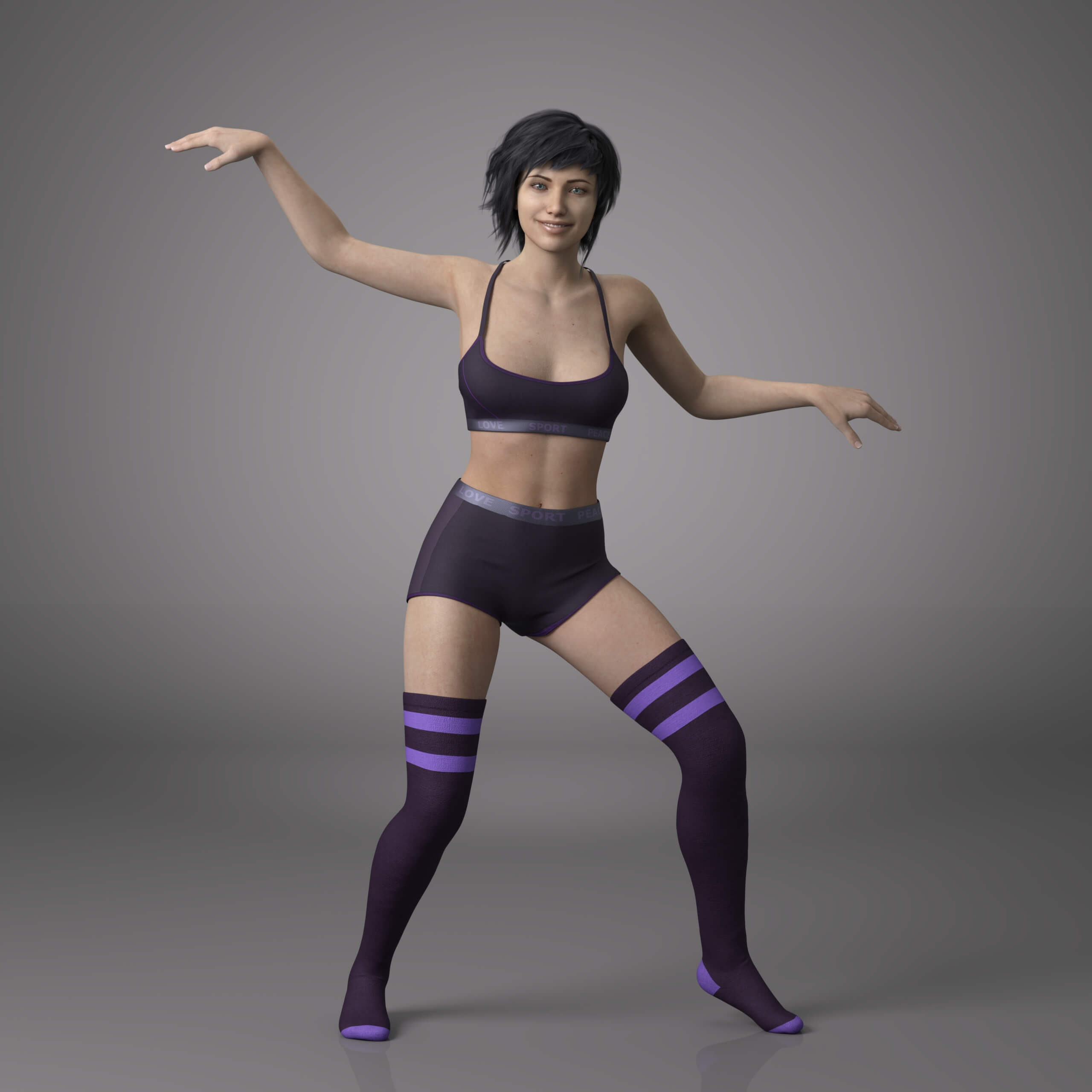Animations. Dance #8 for G8 and G9 - Daz Content by The hawk