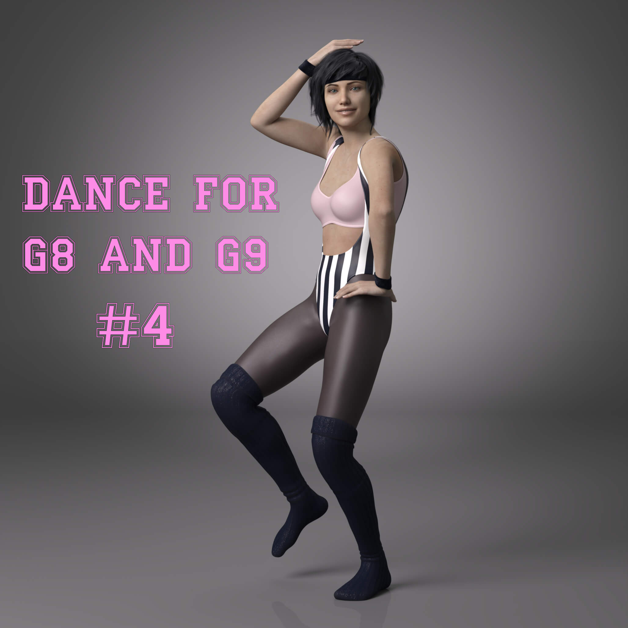 Bundle #3. Ten Dance Animations for G8 and G9 - Daz Content by The hawk