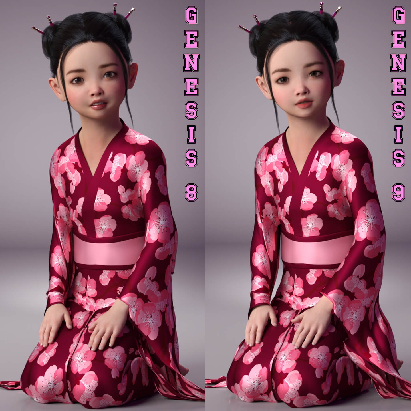 Yoshiko for G8 and G9 - Daz Content by The hawk