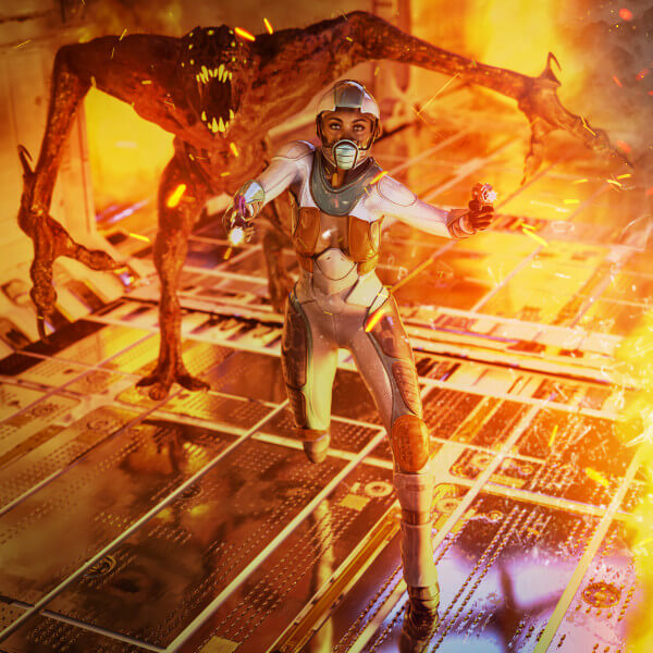 3D Art Gallery by the joker of spades at RenderHub