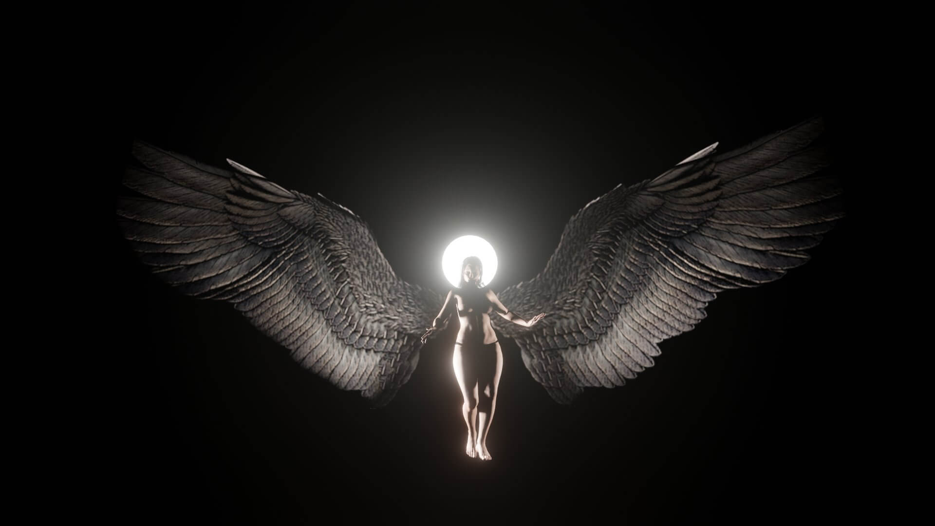 Dark Descent 3D Render | RenderHub Gallery