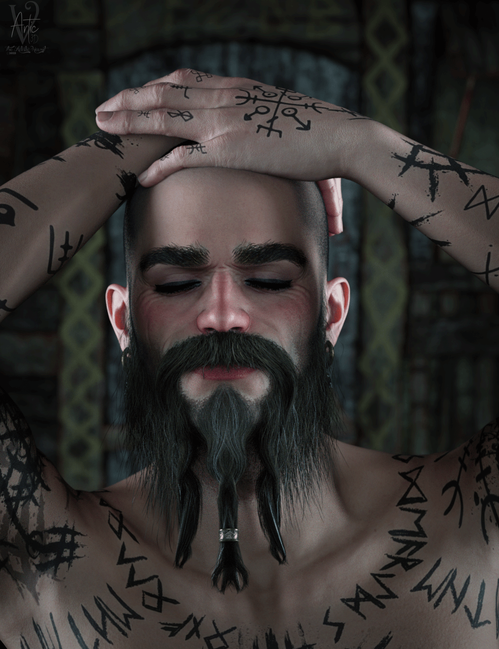 Floki 3D Render, Digital Art by TheArtisticHermit