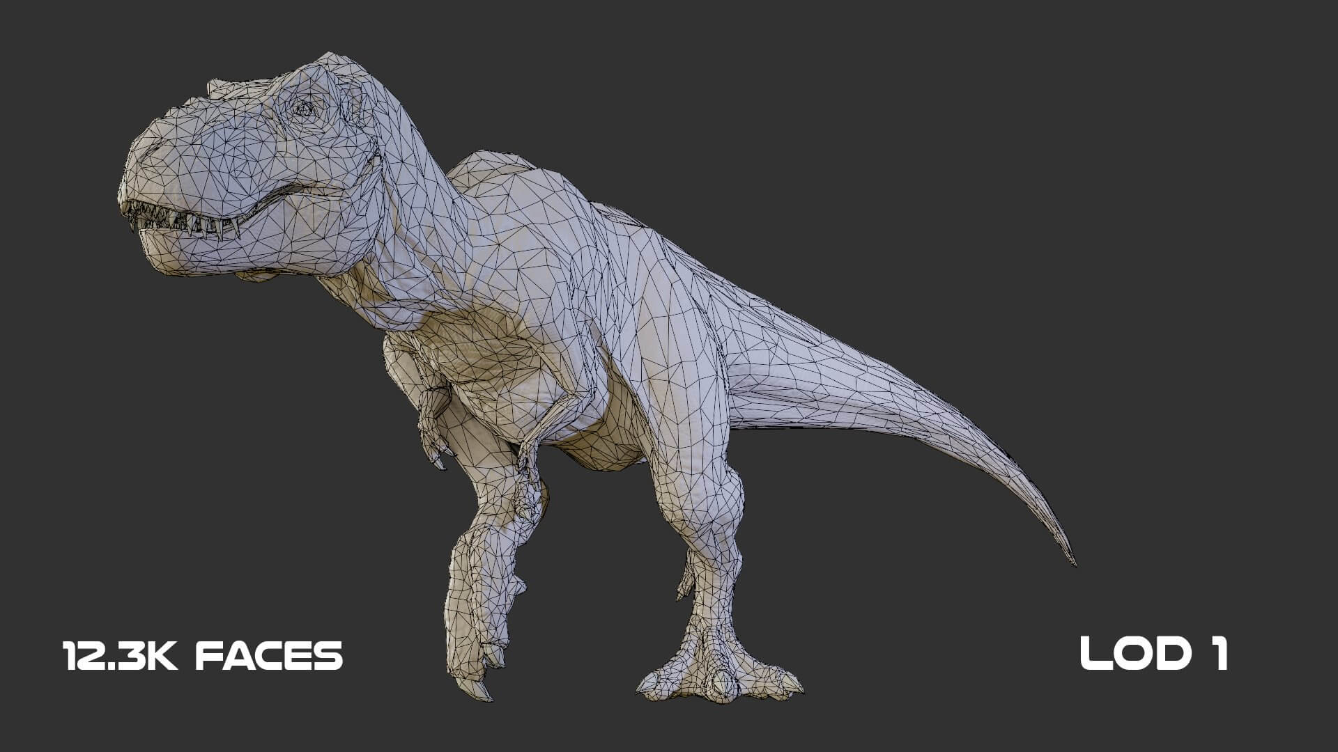 Jurassic Park Tyrannosaurus Rex - 3D Model by TheBartArt