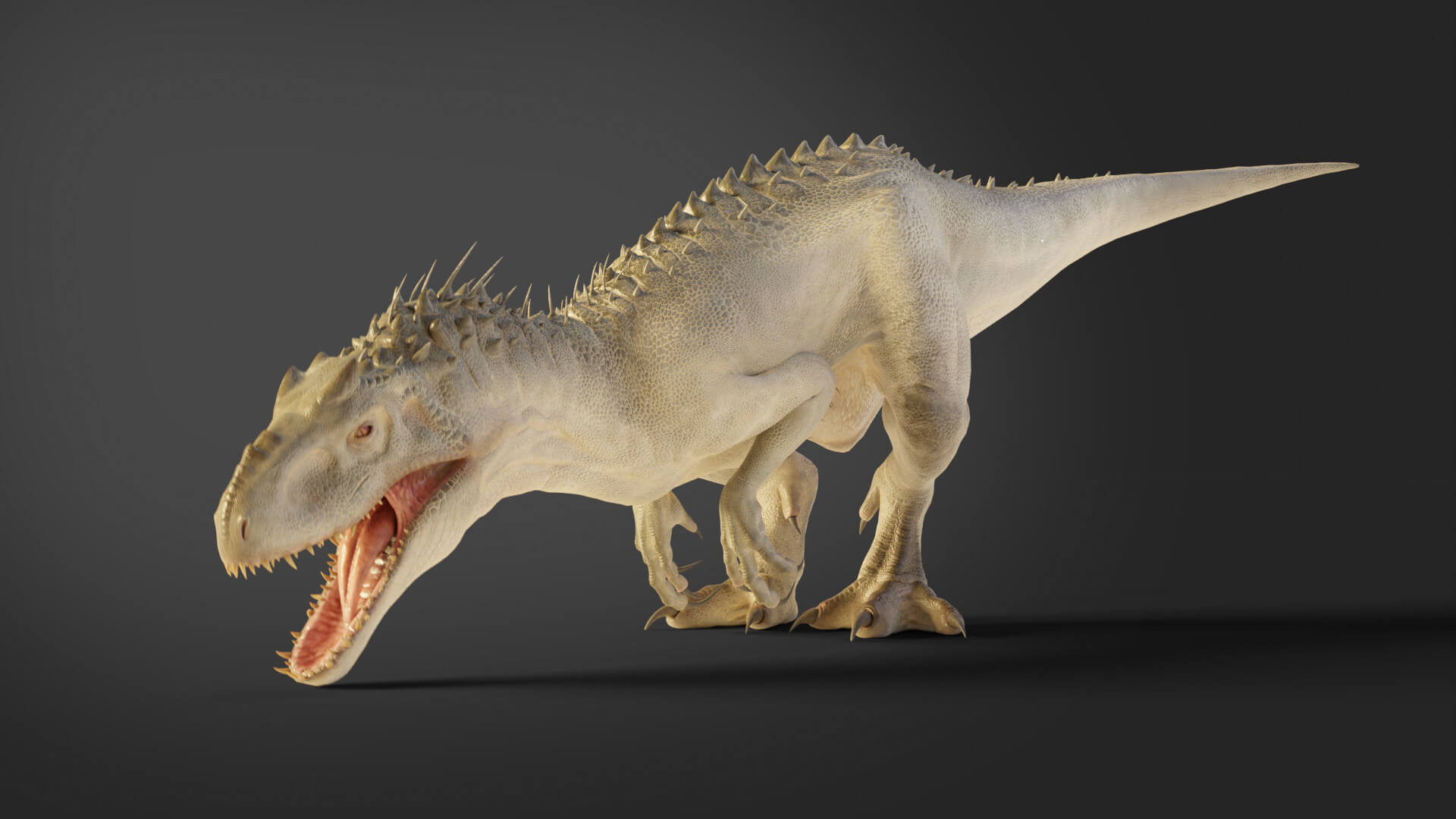 Jurassic World Park Indominus Rex - 3D Model by TheBartArt