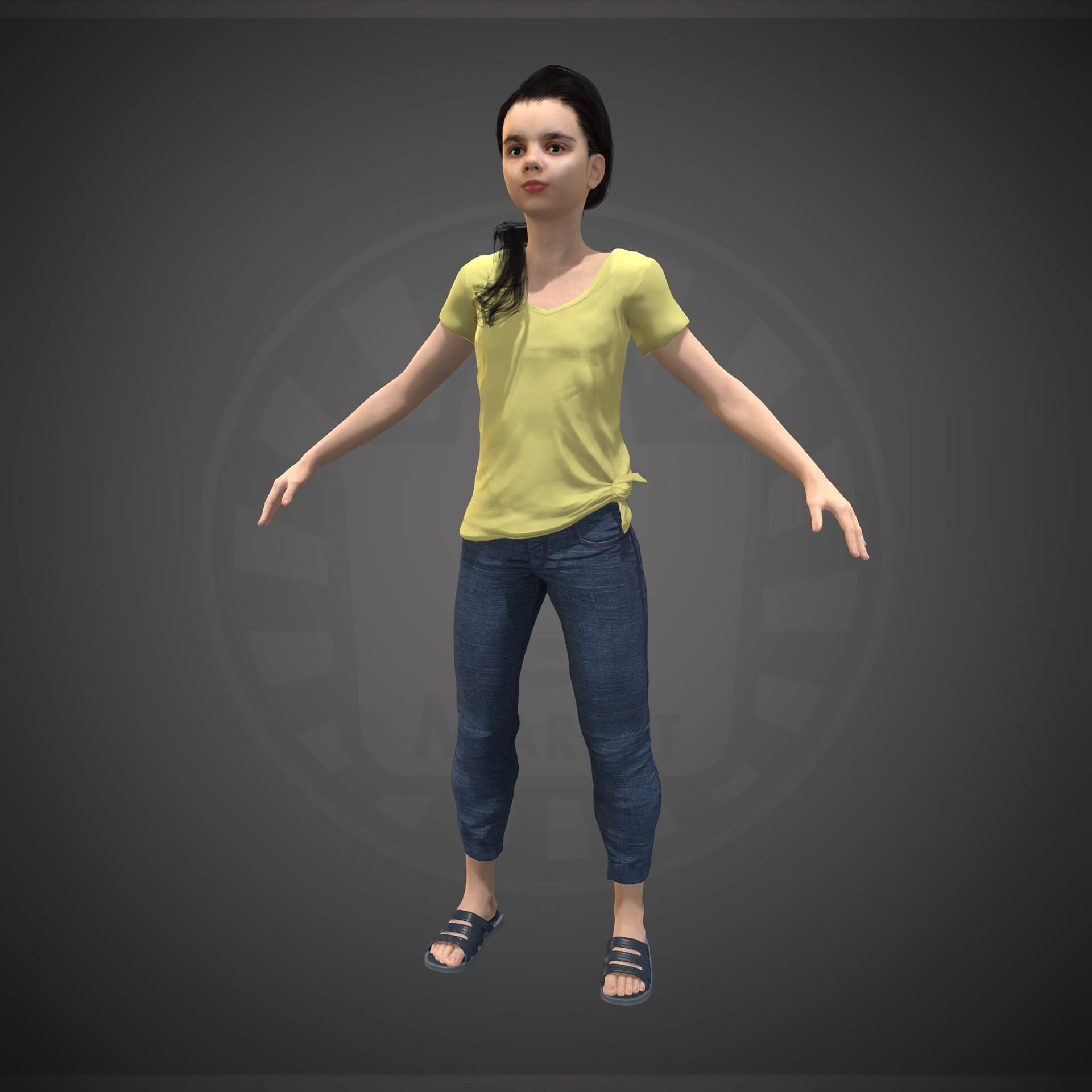 Aarna - 3D Model by TheBeachMarket