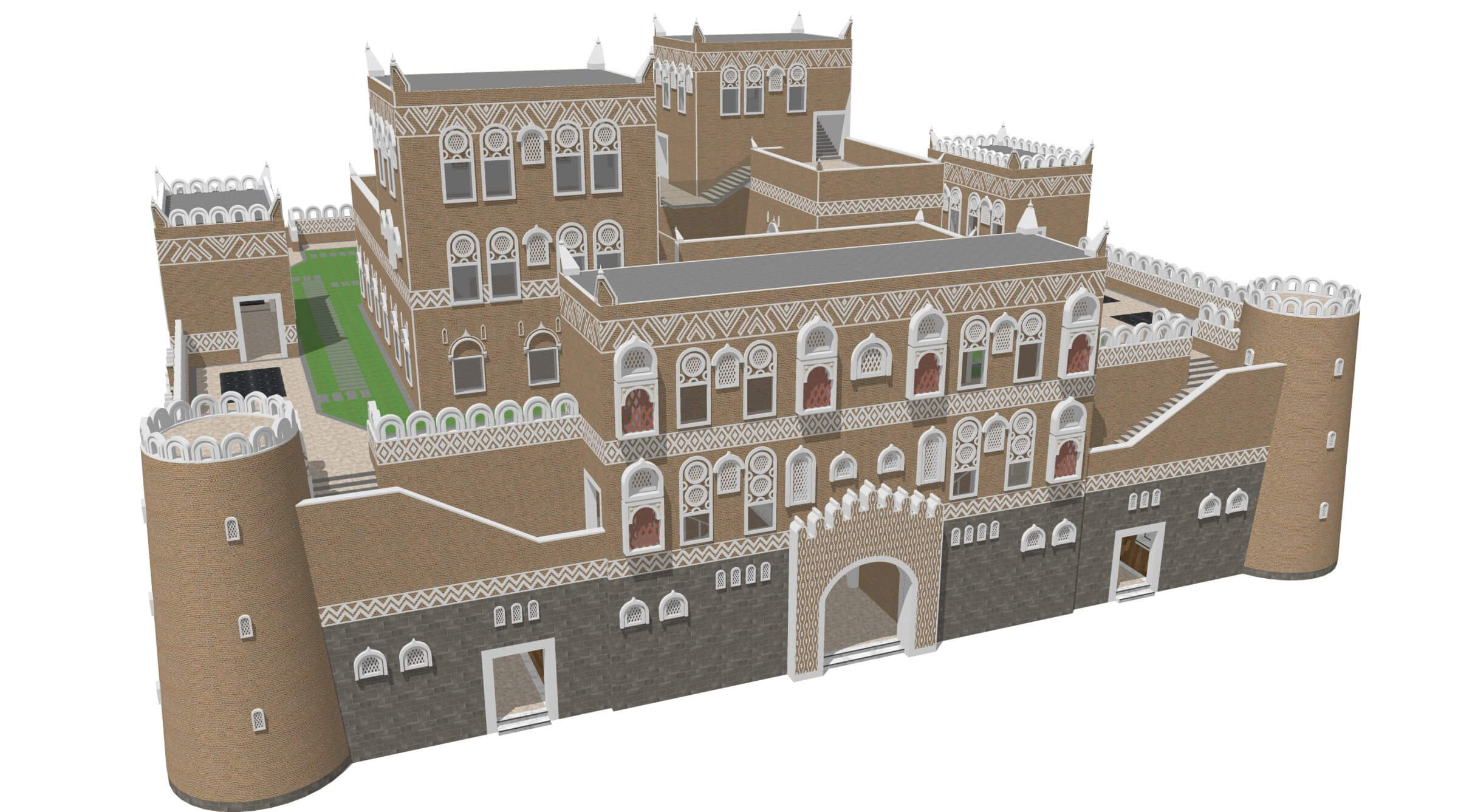 Activation Traditional Palace - 3D Model by TheBeachMarket