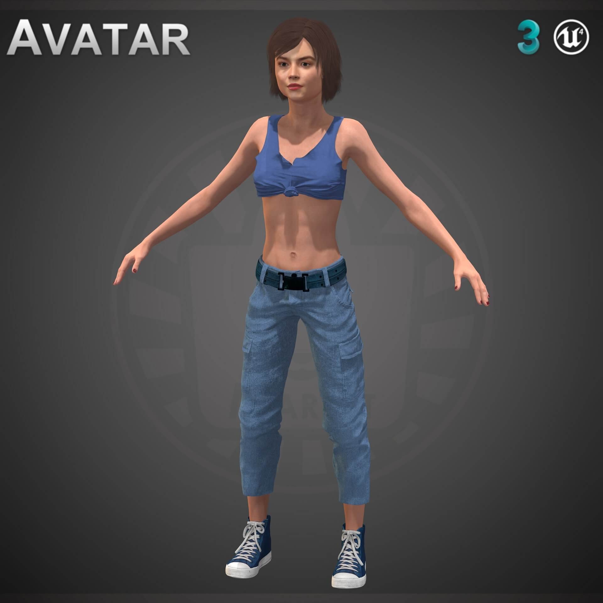 Anniyah Sullivan - 3D Model by TheBeachMarket