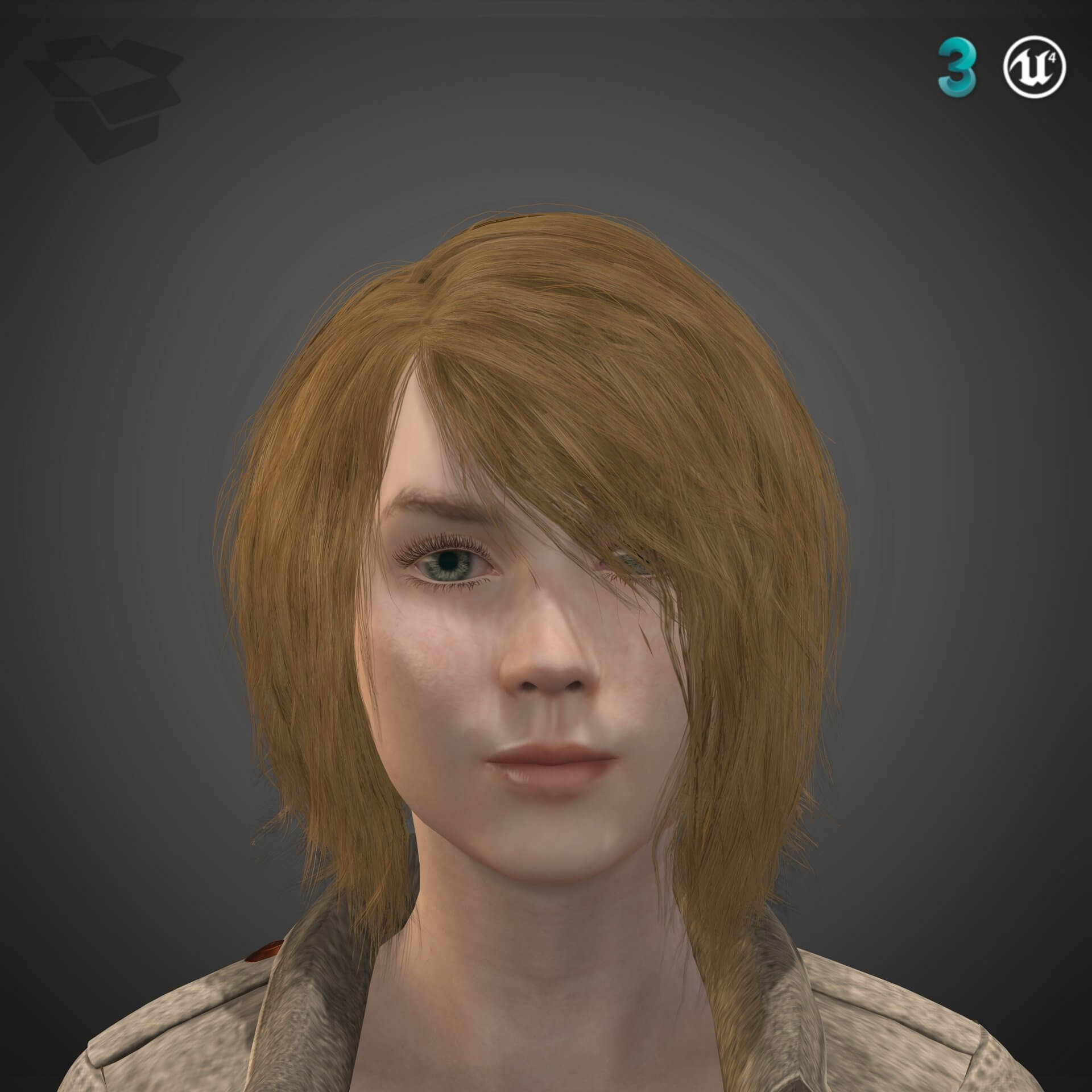 Charlise Fischer - 3D Model by TheBeachMarket