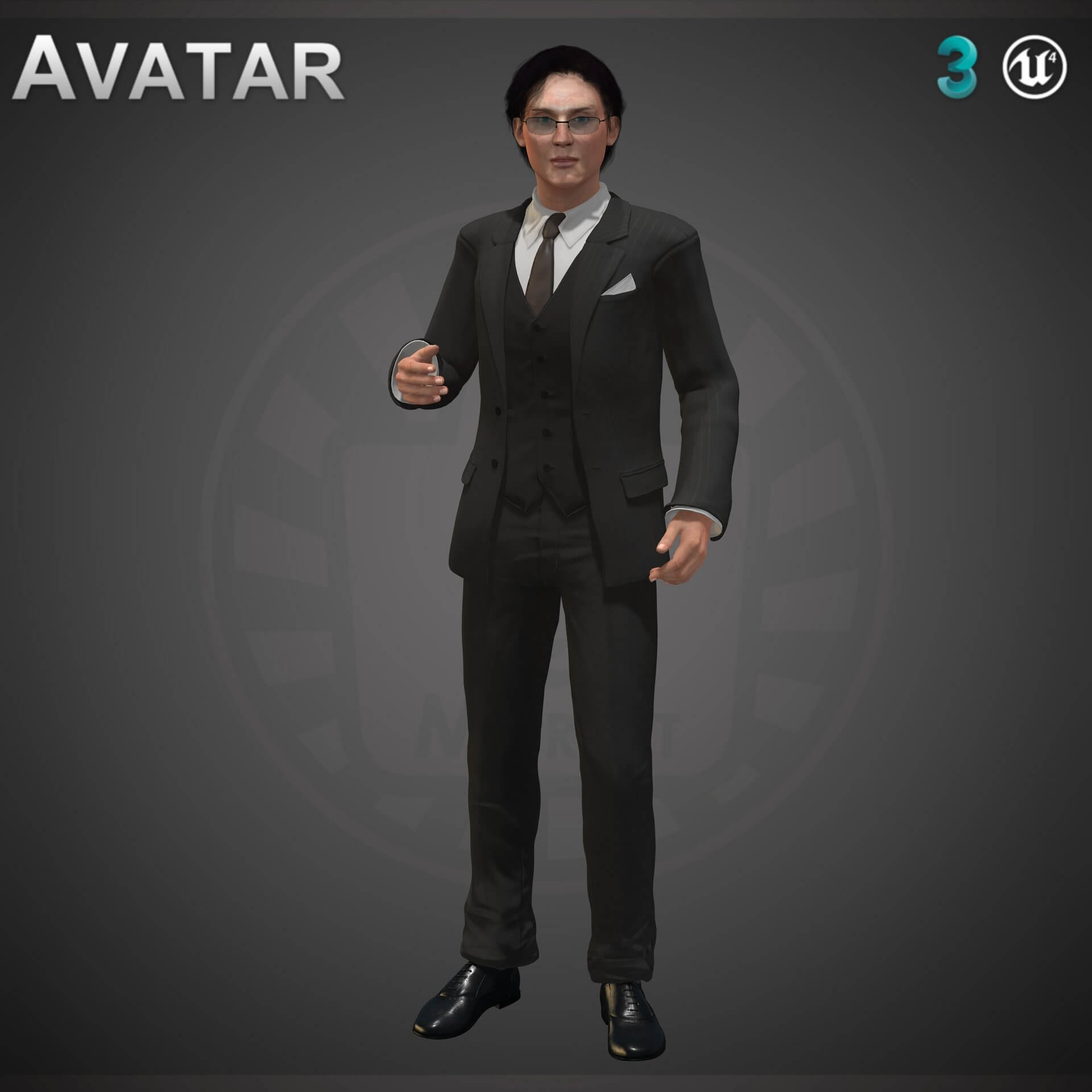 Cillian Murphy - 3D Model by TheBeachMarket
