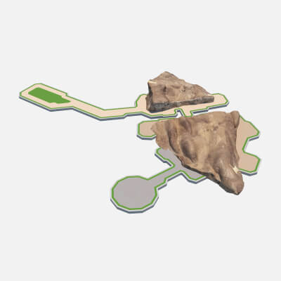 Esla Fucaste - Island Platform Free 3D Model by TheBeachMarket