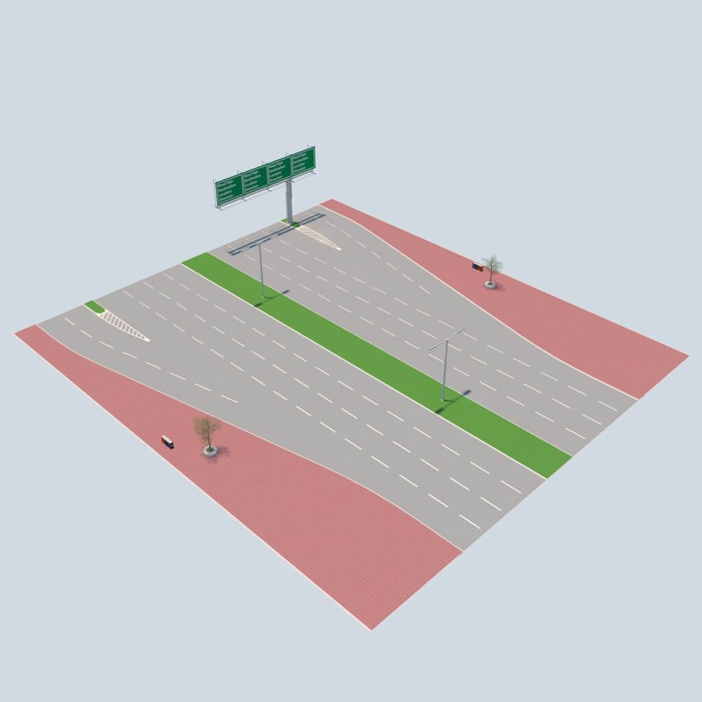 Exit - 3D Model by TheBeachMarket
