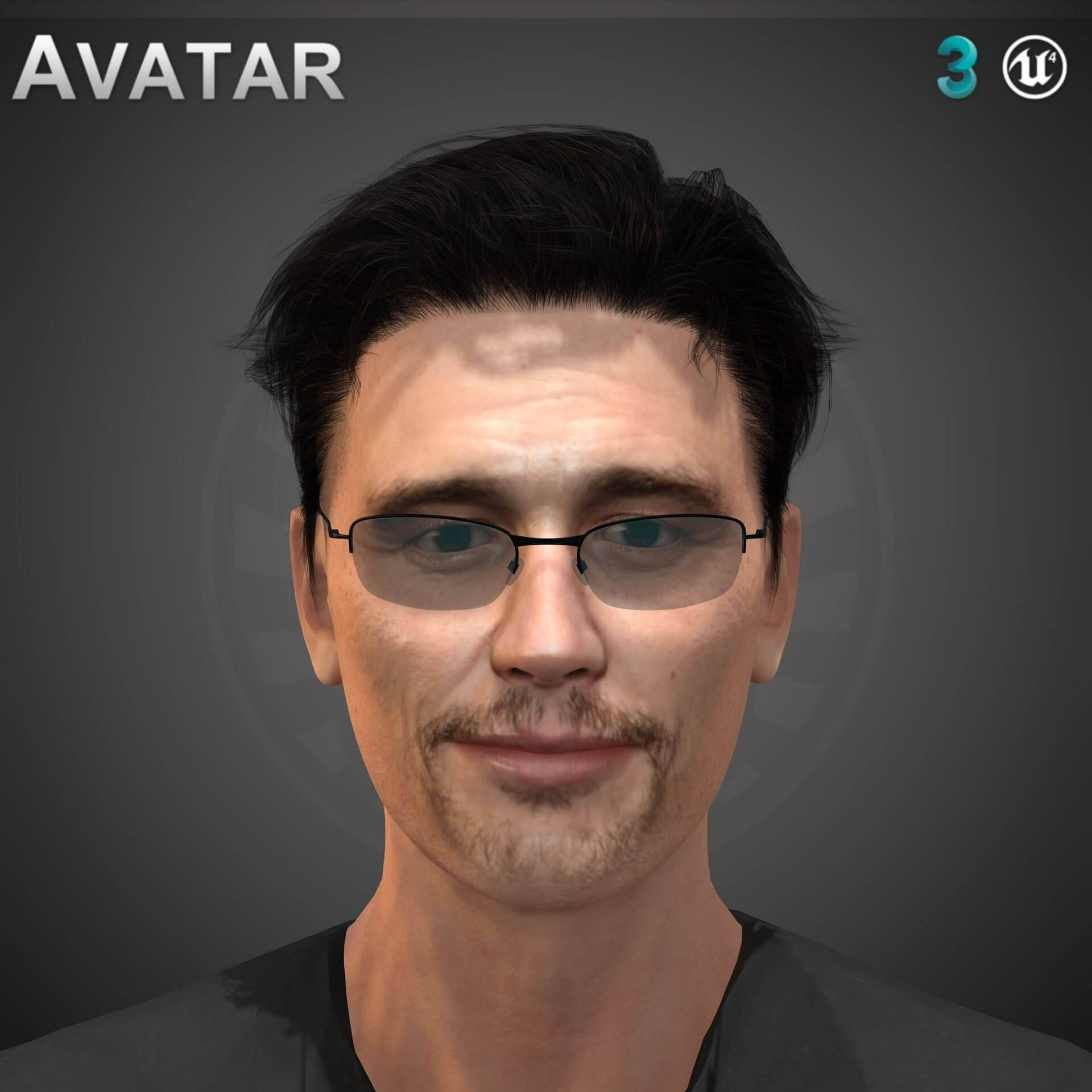 James Franco - 3D Model by TheBeachMarket