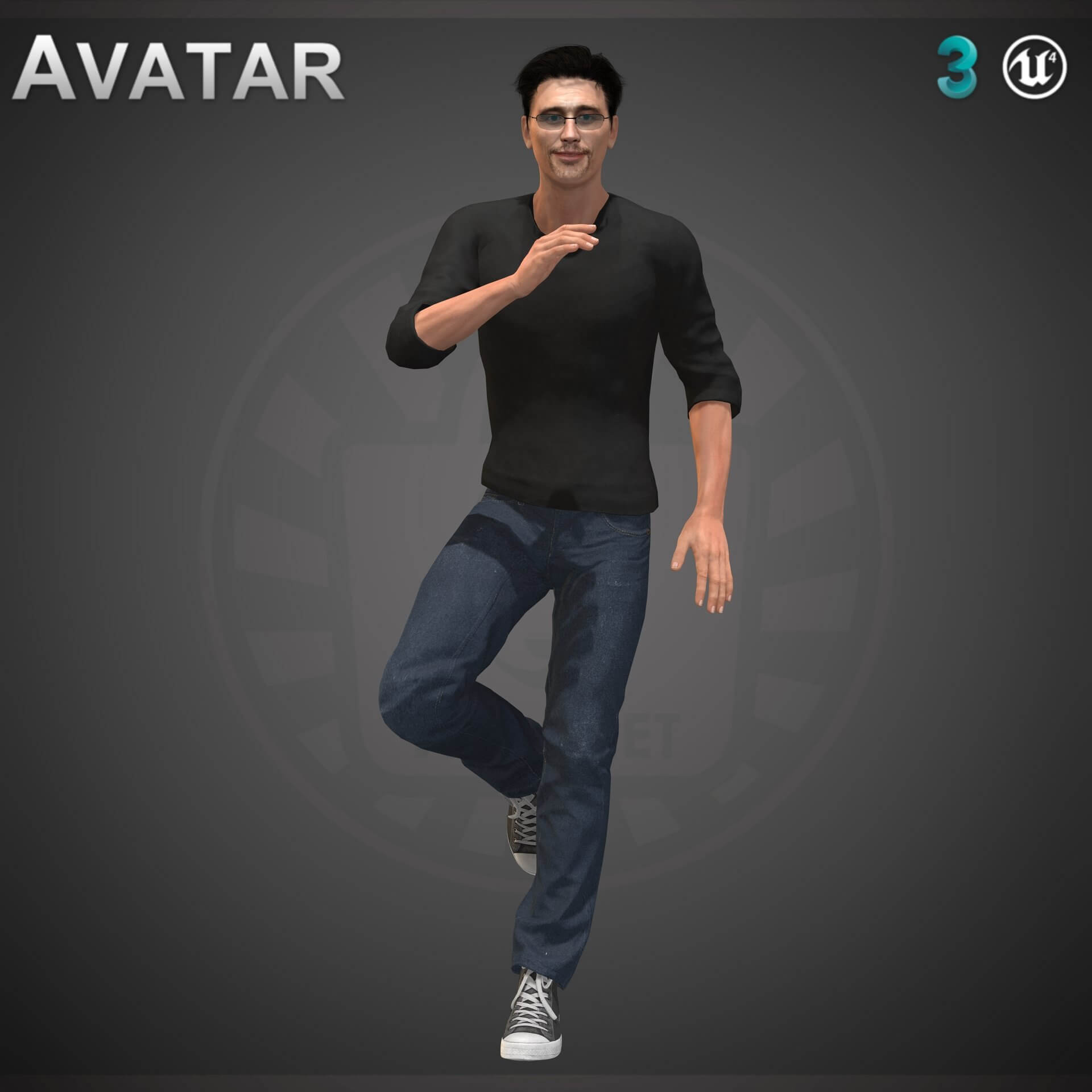 James Franco - 3D Model by TheBeachMarket