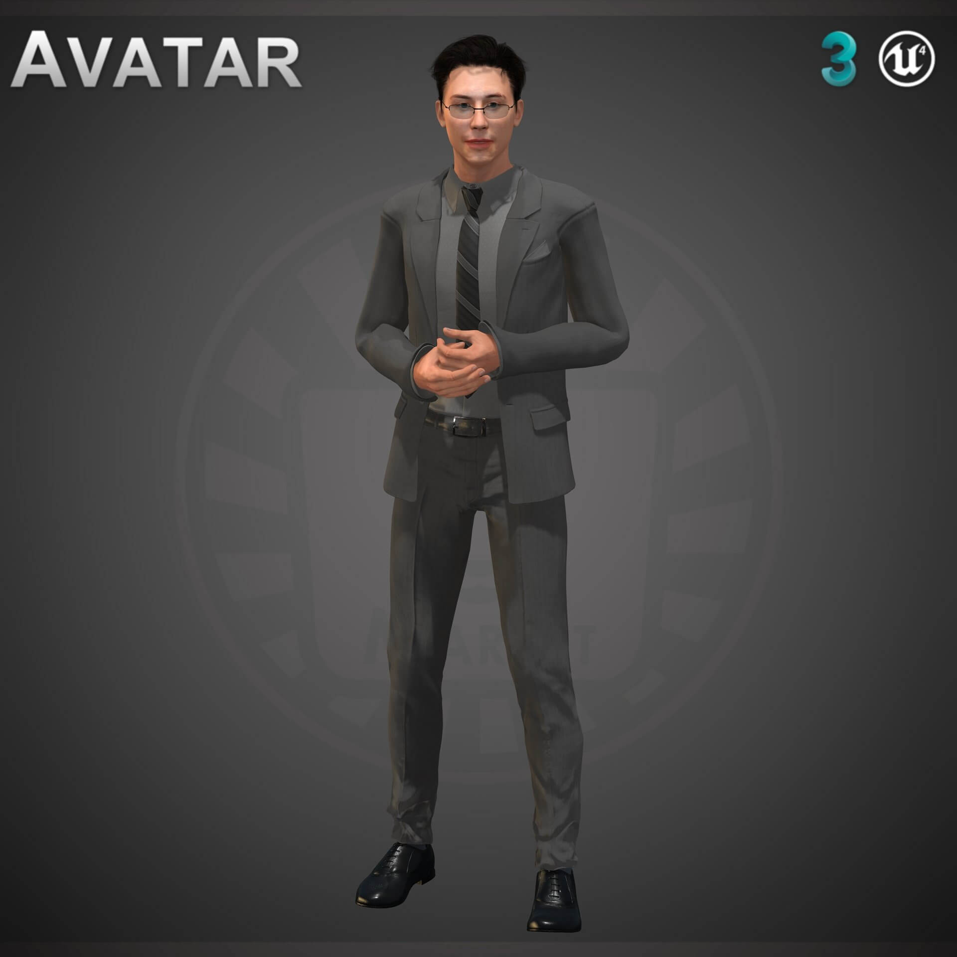 Keanu Reeves - 3D Model by TheBeachMarket