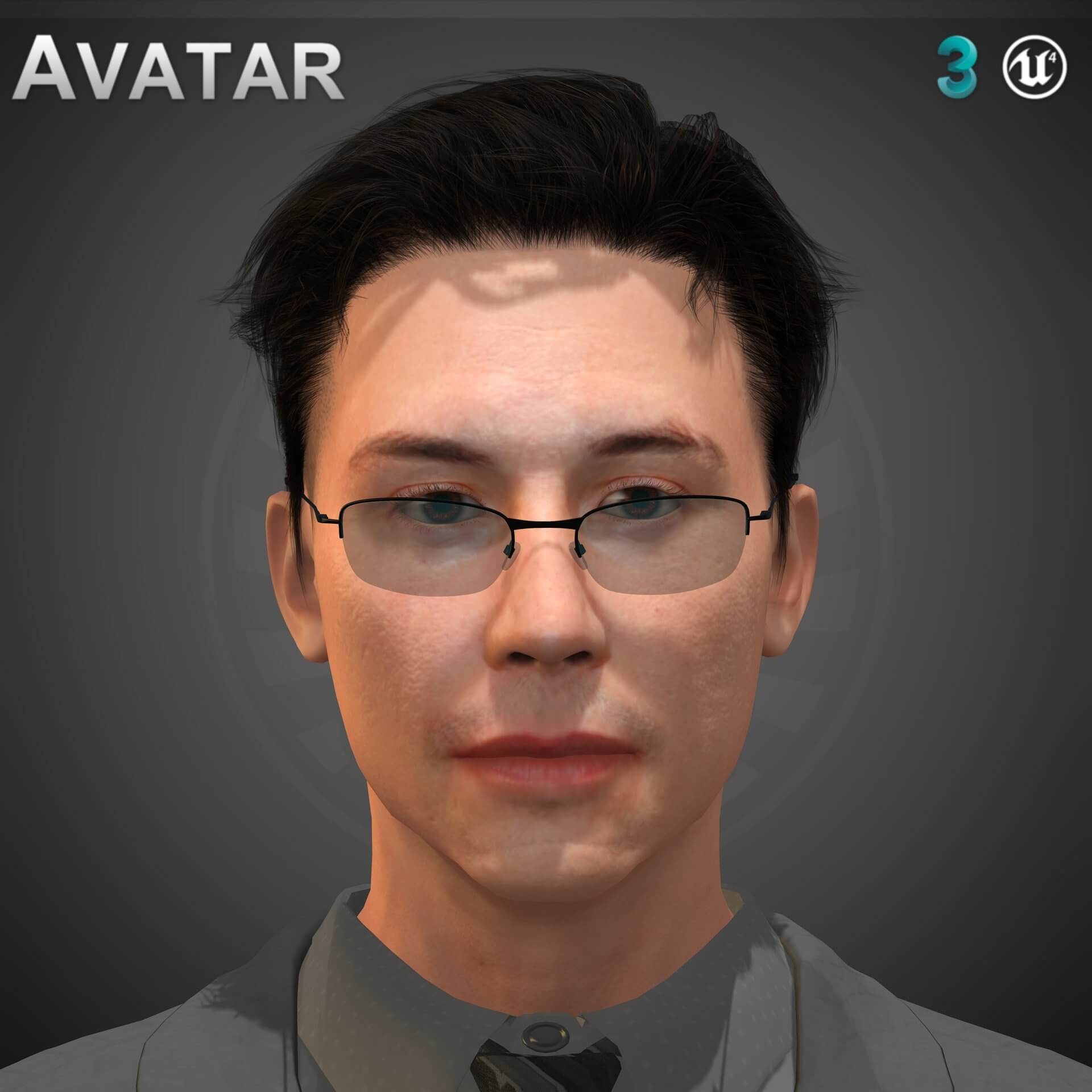 Keanu Reeves - 3D Model by TheBeachMarket