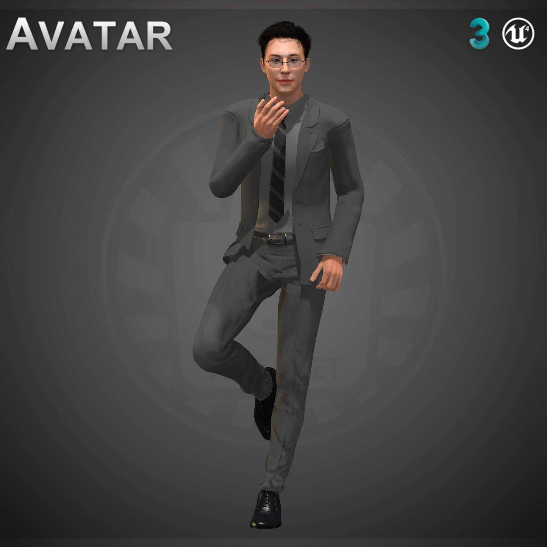 Keanu Reeves - 3D Model by TheBeachMarket