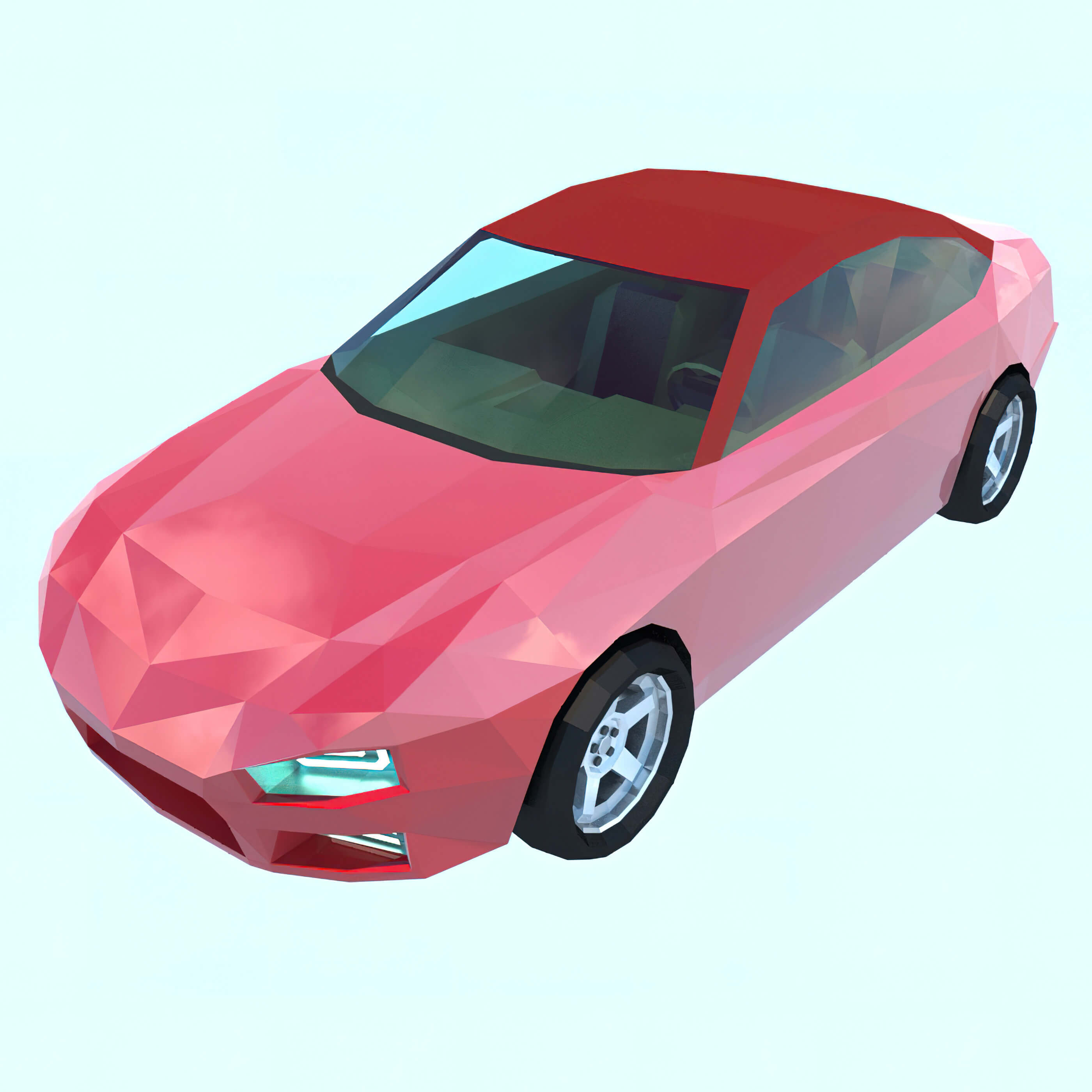 Vehicle - Coupe 3D Model by TheBeachMarket