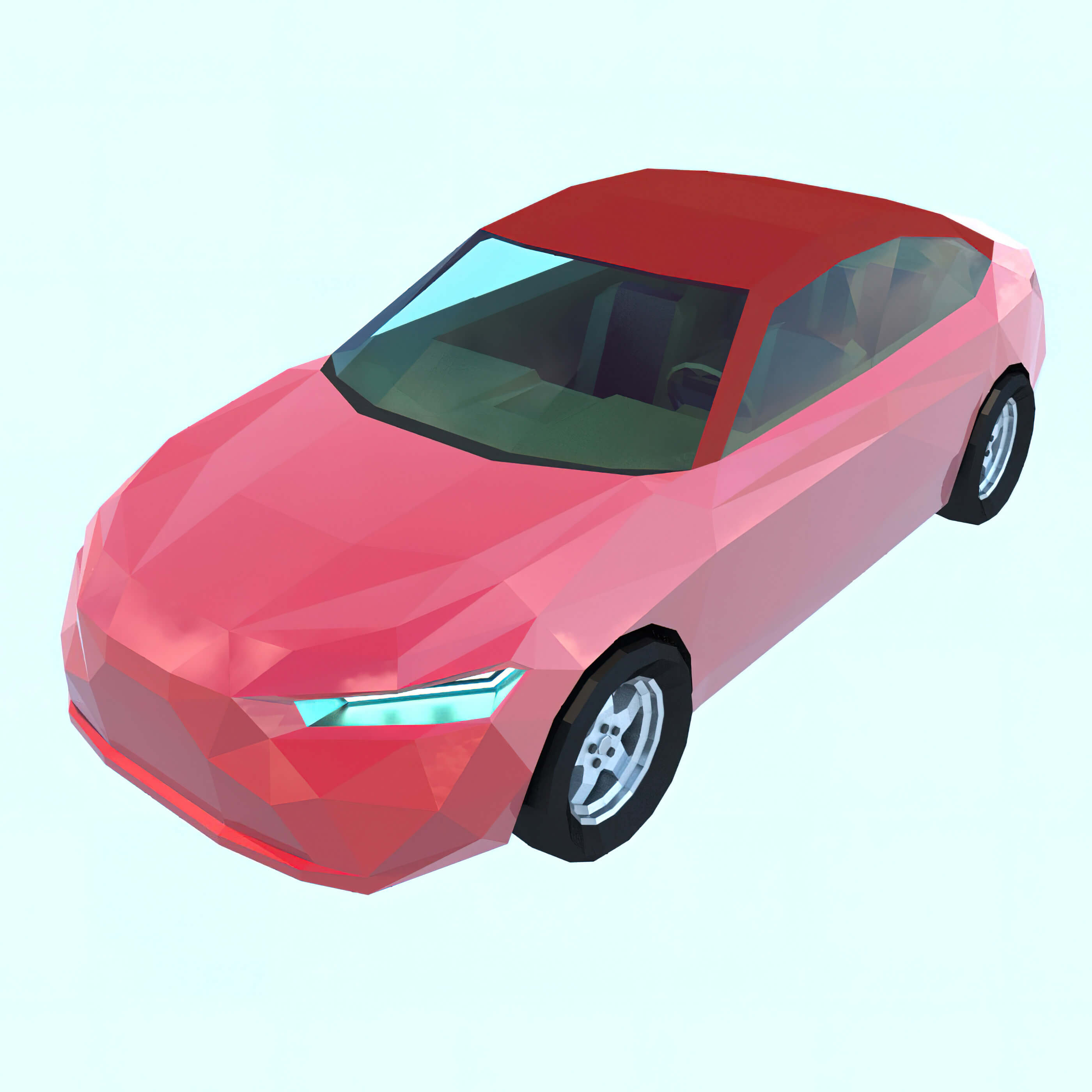 Vehicle - Coupe 3D Model by TheBeachMarket