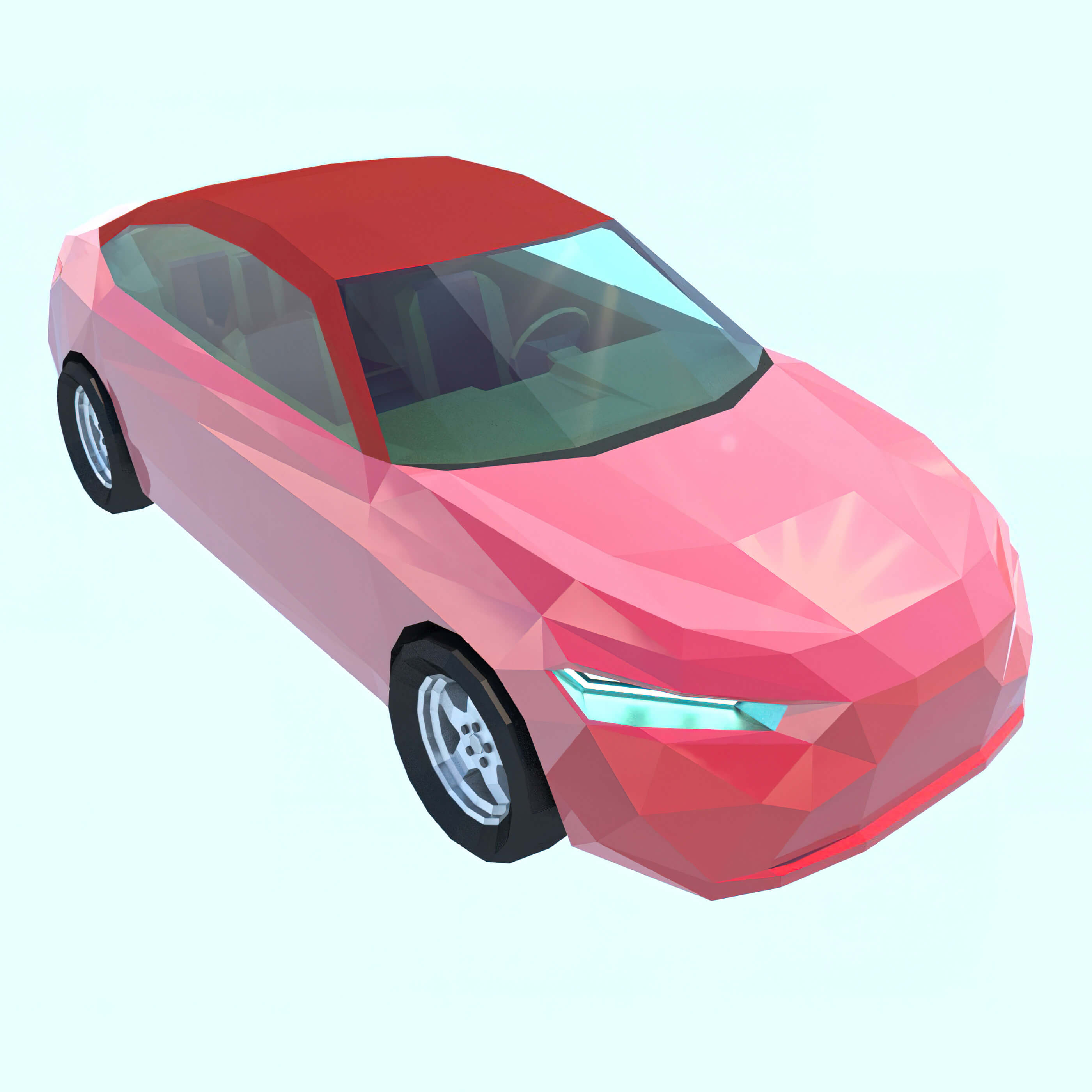 Vehicle - Coupe 3D Model by TheBeachMarket