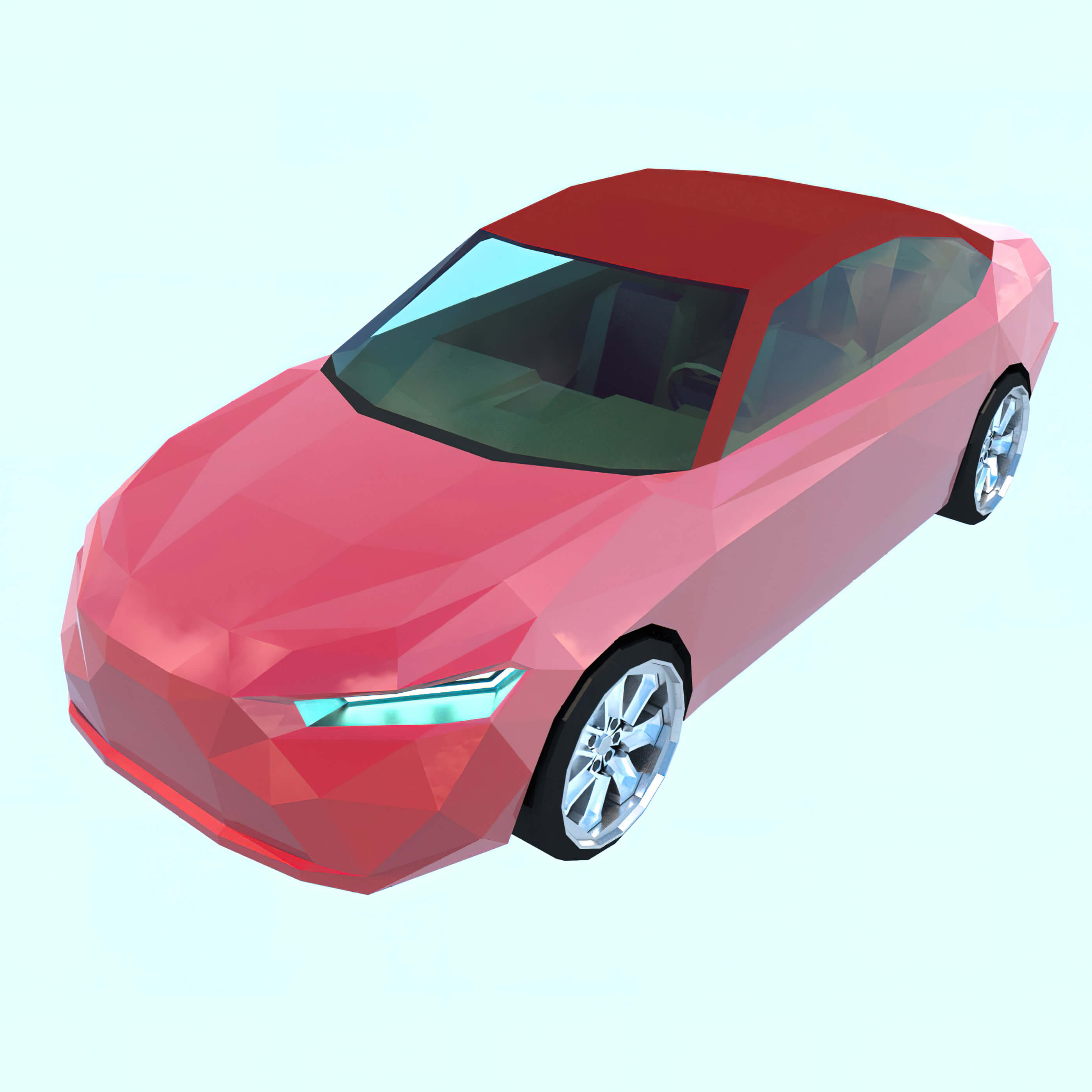 Vehicle - Coupe 3D Model by TheBeachMarket