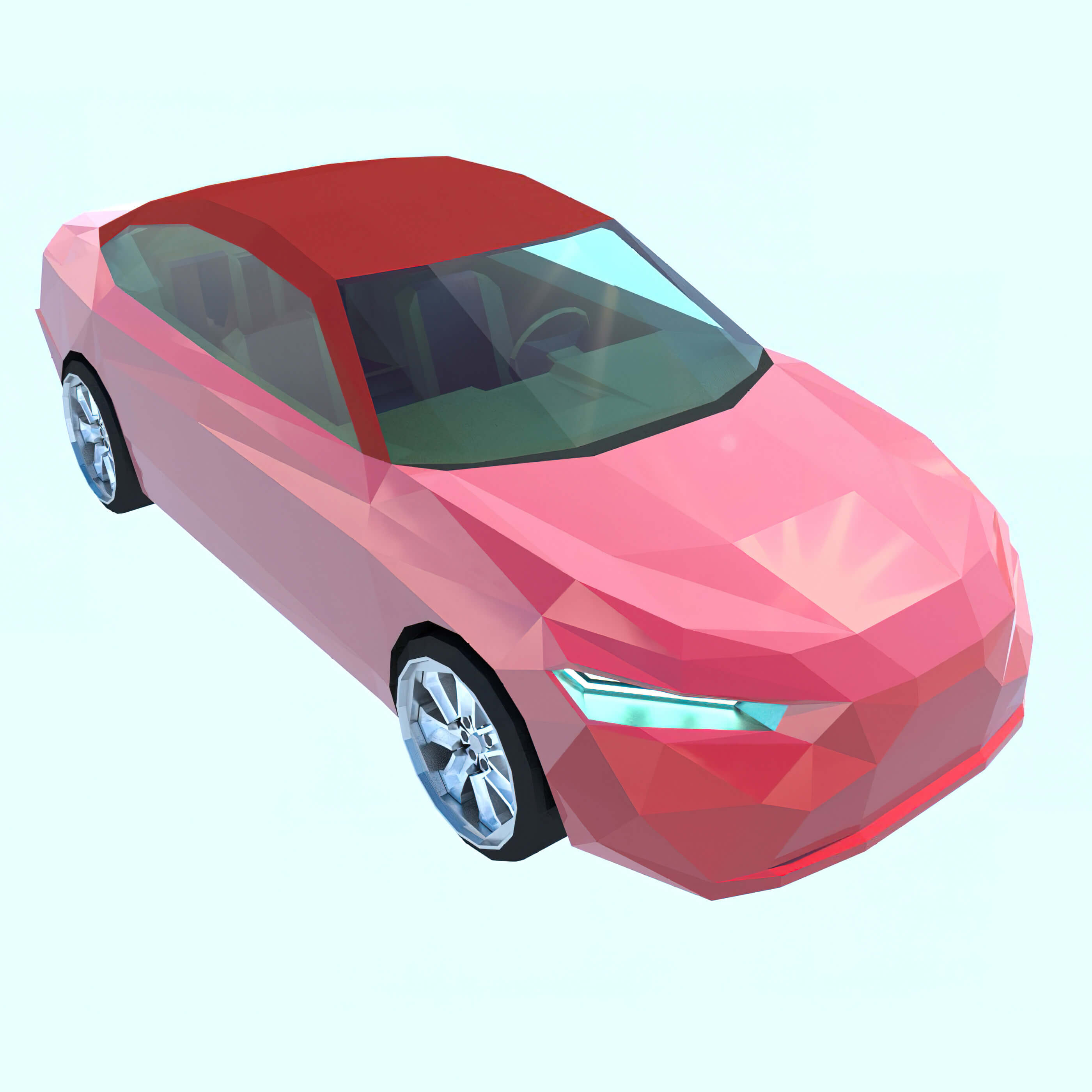 Vehicle - Coupe 3D Model by TheBeachMarket