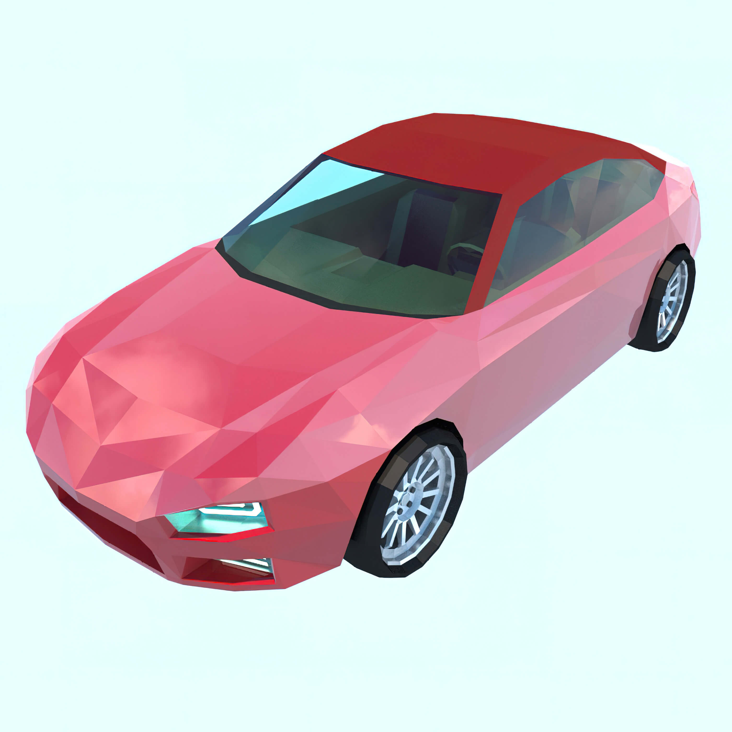 Vehicle - Coupe 3D Model by TheBeachMarket
