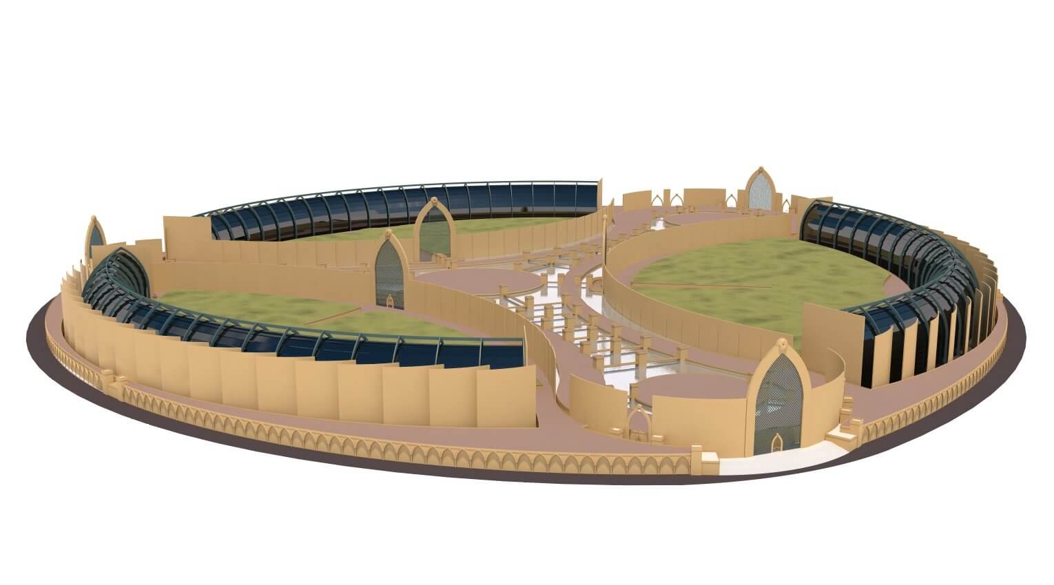 Mars City - 3D Model by TheBeachMarket