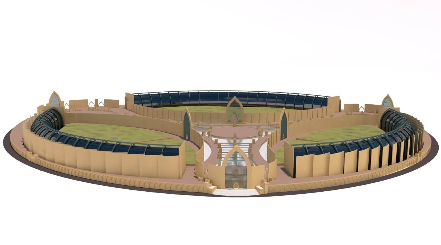 Mars City - 3D Model by TheBeachMarket