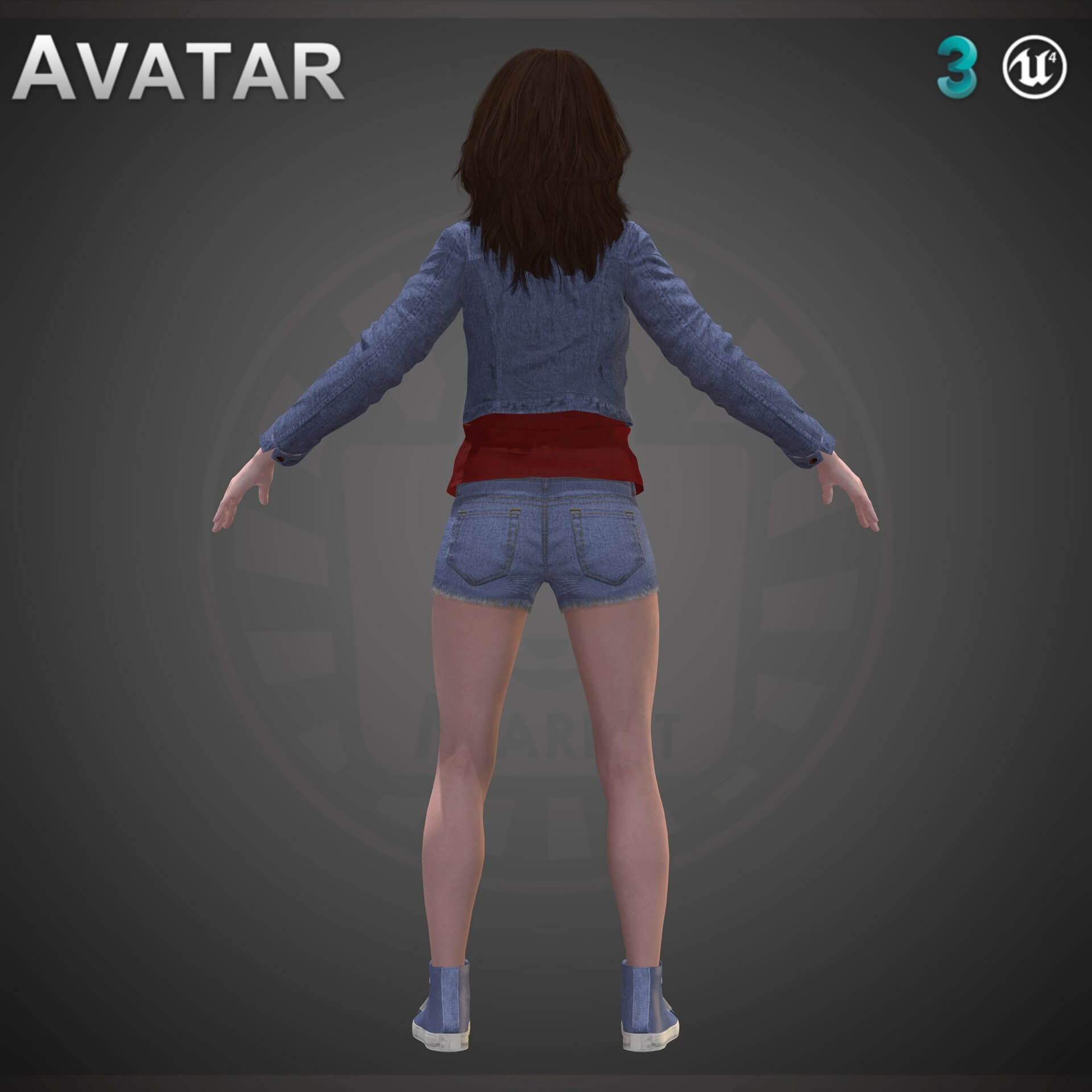 Milla Jovovich - 3D Model by TheBeachMarket