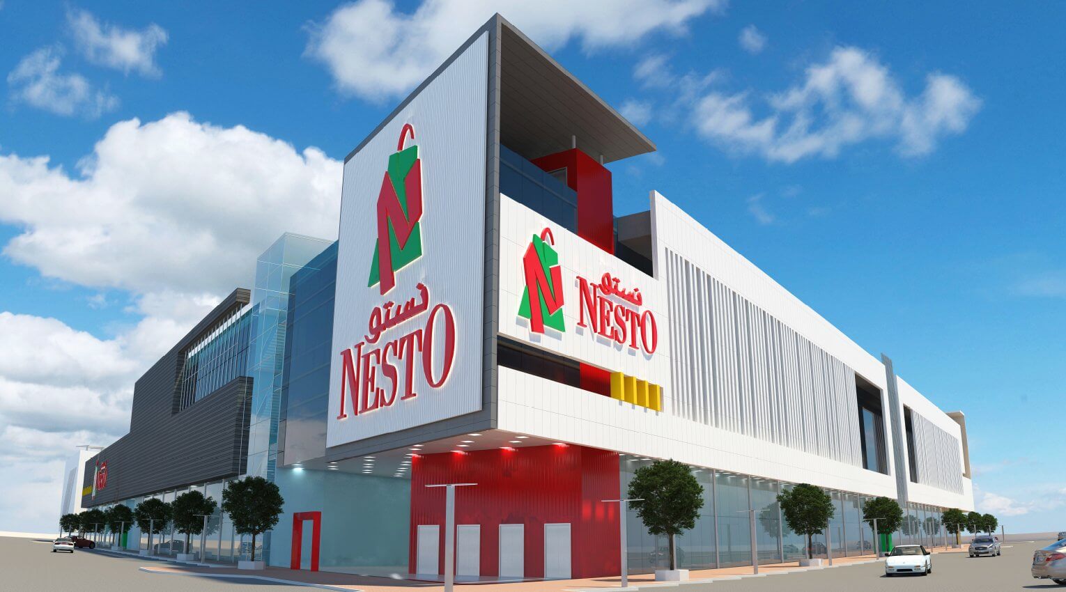 Nesto Mall - 3D Model by TheBeachMarket