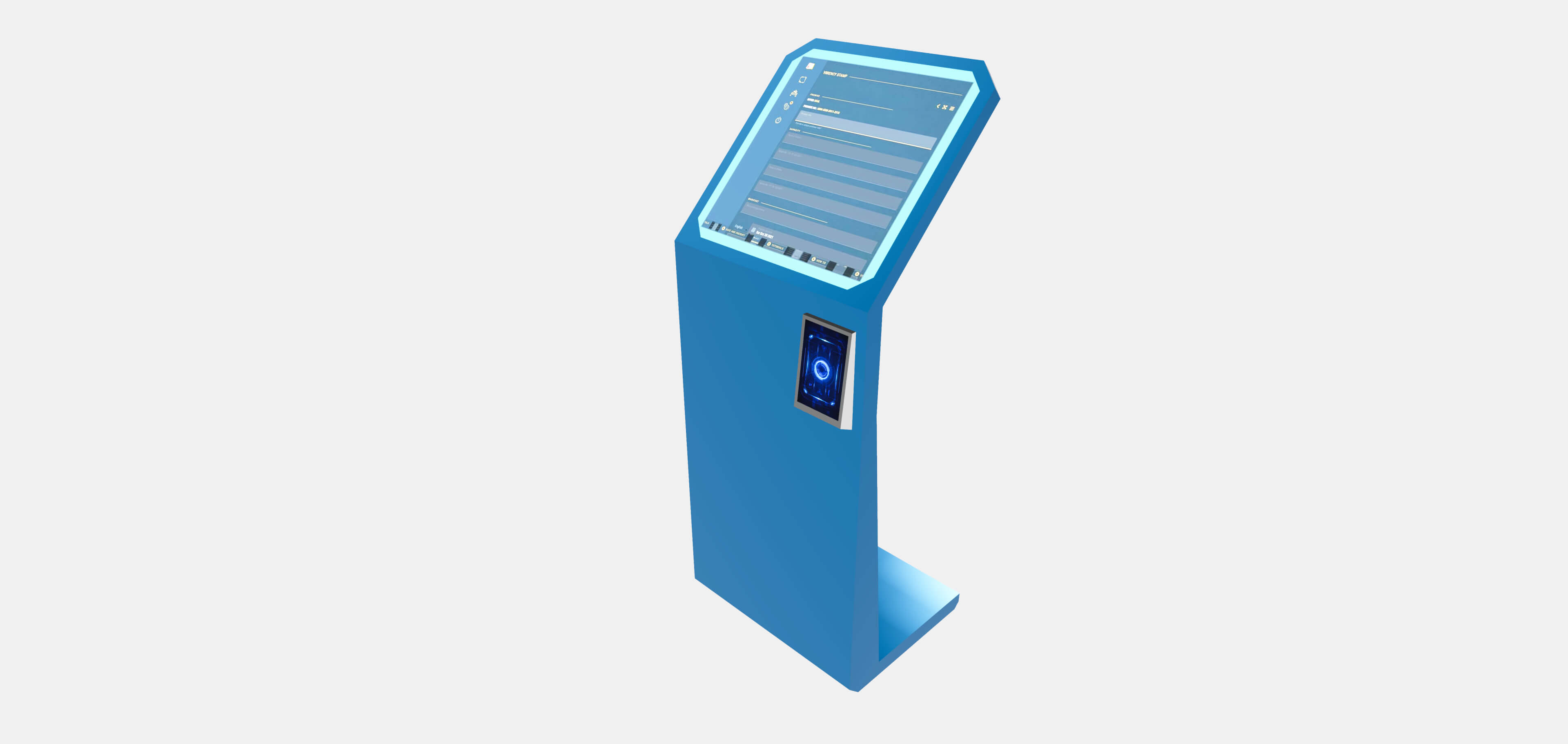 Low Poly - Pay Kiosk 3D Model by TheBeachMarket