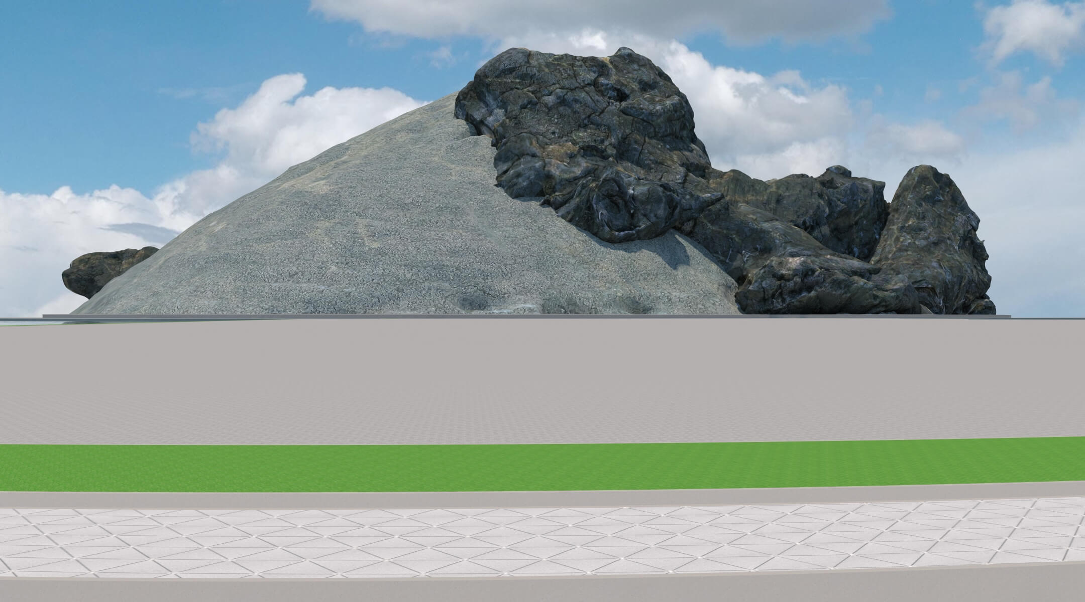 Pyramidia Island - 3D Model by TheBeachMarket