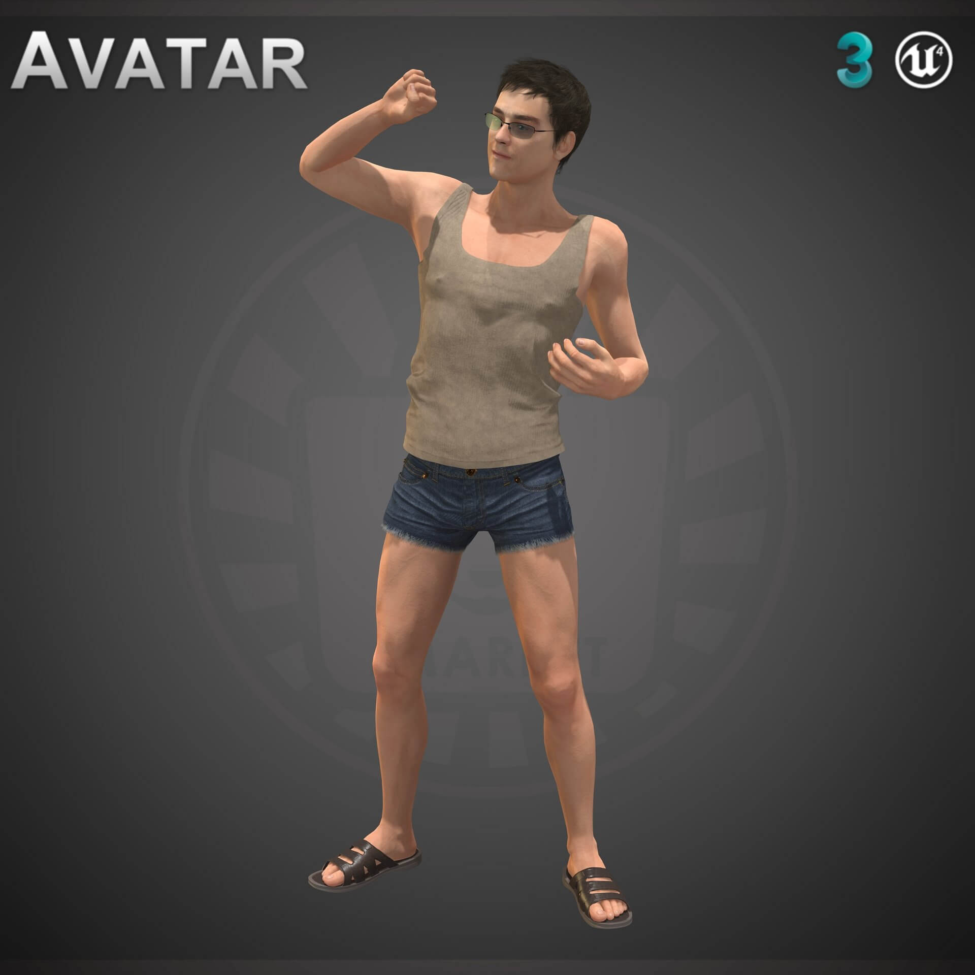 Rami Malek - Free 3D Model by TheBeachMarket