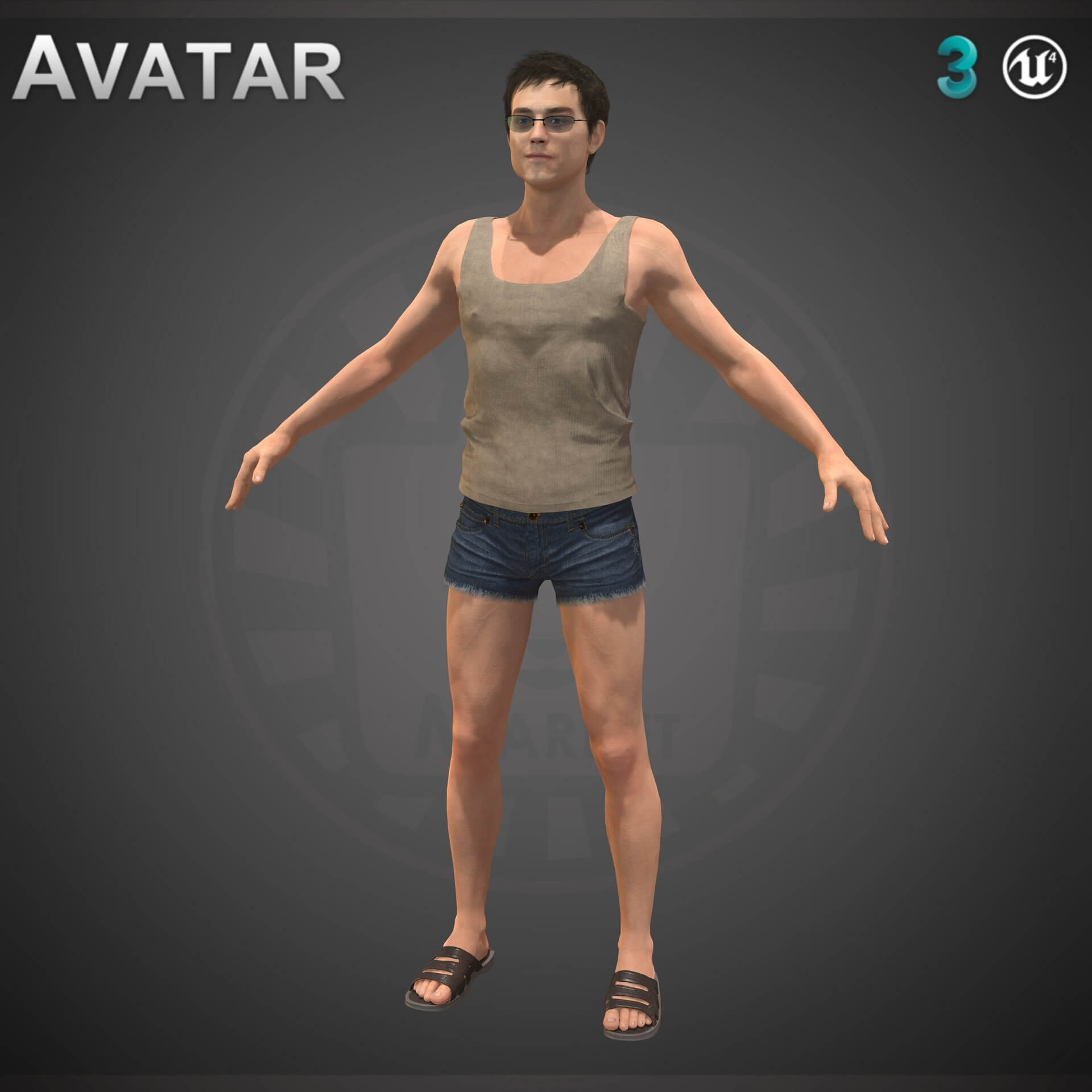 Rami Malek - Free 3D Model by TheBeachMarket