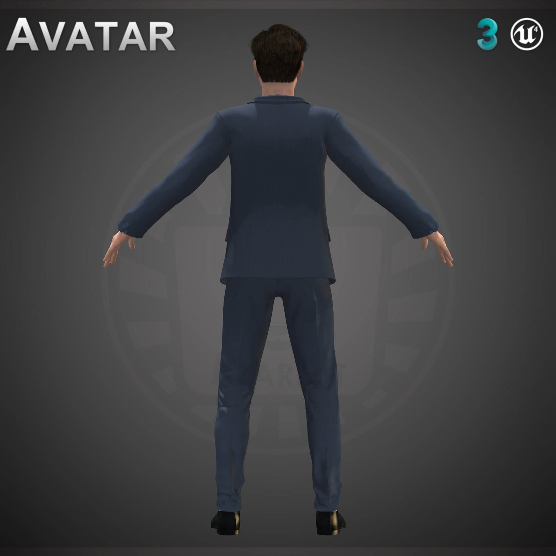 Robert Downey - 3D Model by TheBeachMarket