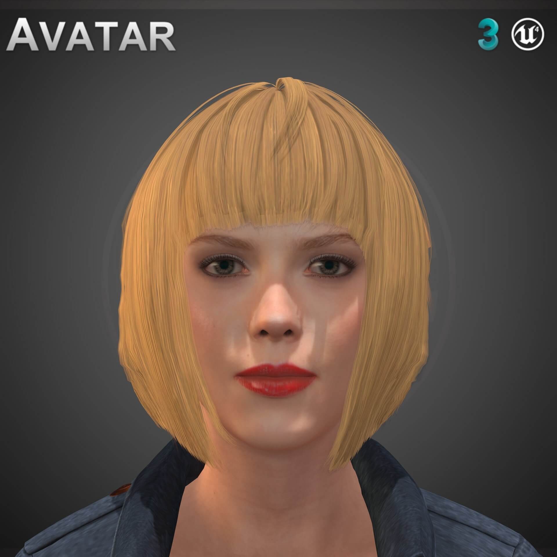 Scarlett Johansson 3d Model By Thebeachmarket 8819