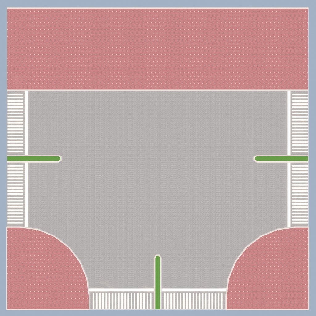 Sub T-Junction 3D Model by TheBeachMarket