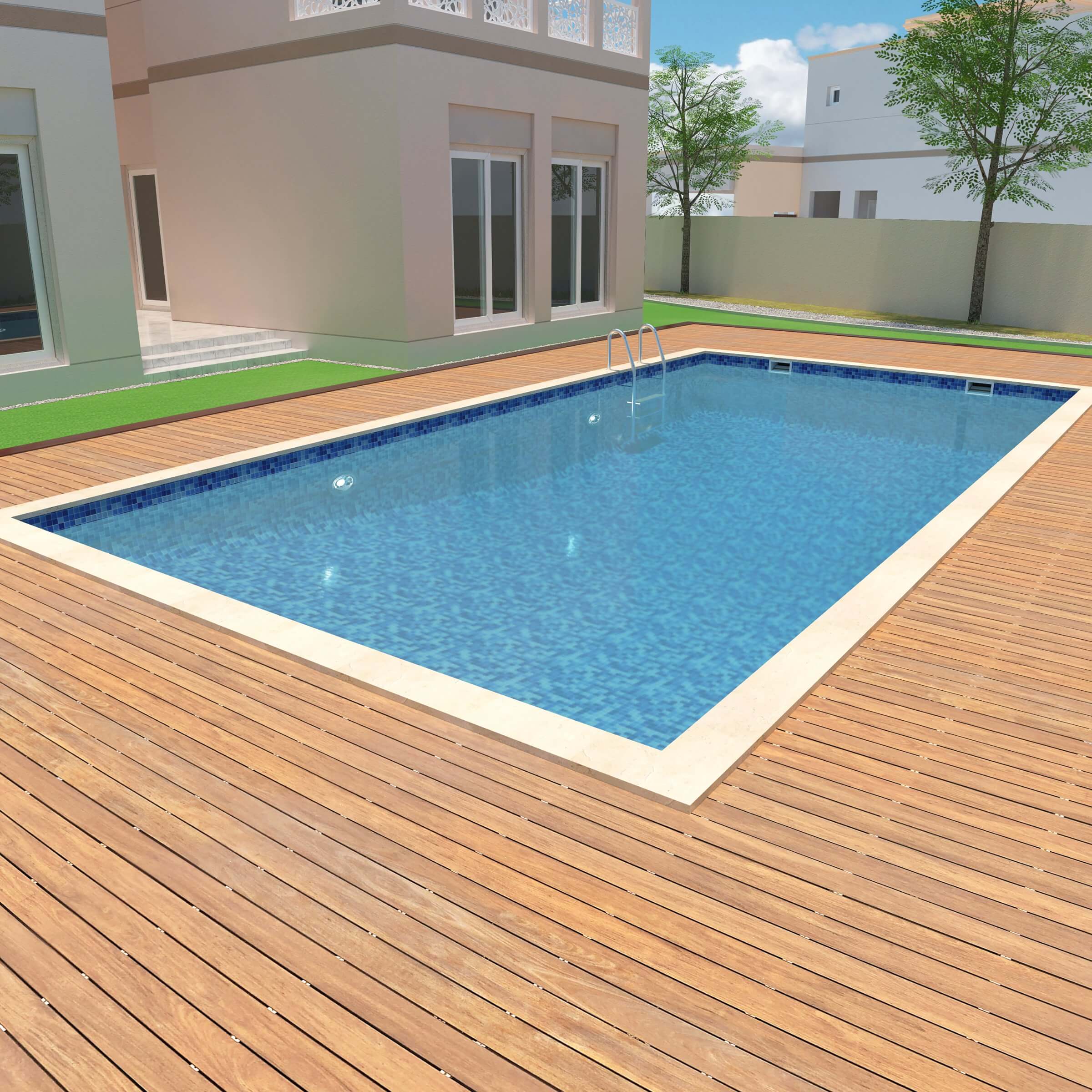 Swimming Pool - 3D Model by TheBeachMarket