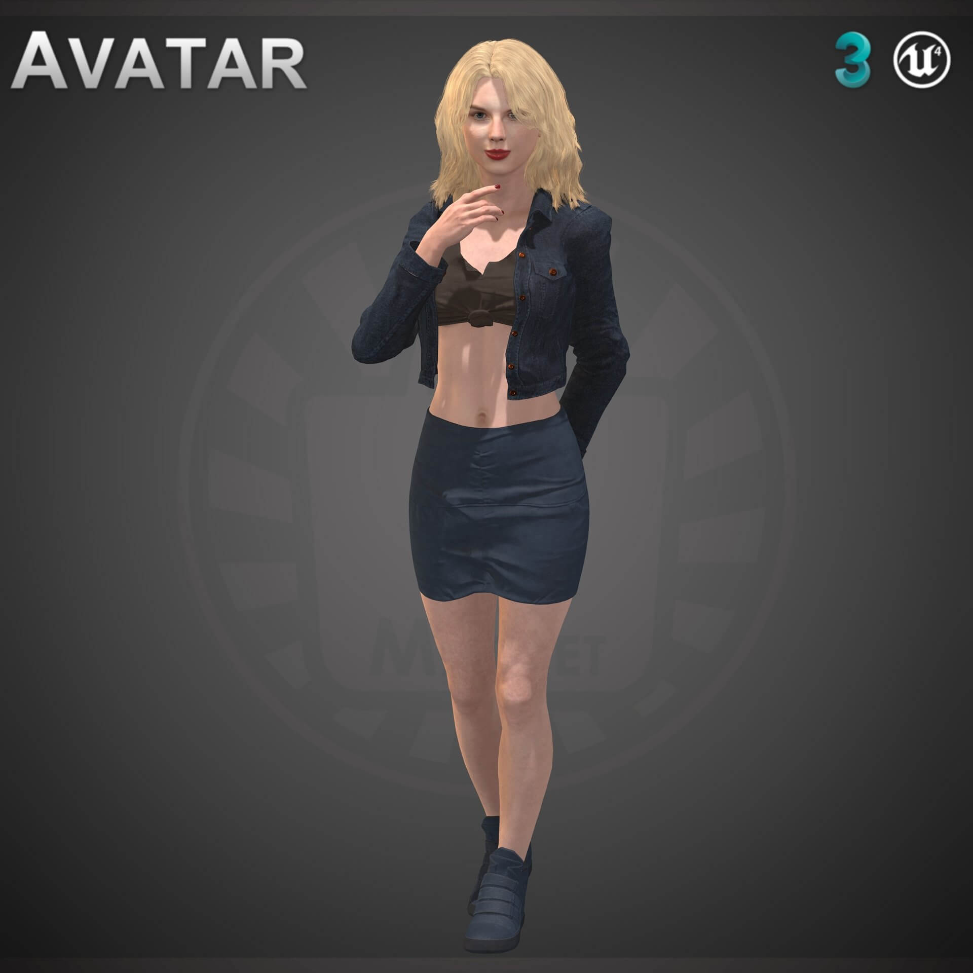 Taylor Swift - 3D Model by TheBeachMarket