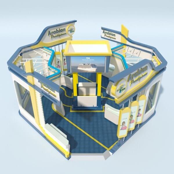 WTC Exhibition - 3D Model by TheBeachMarket