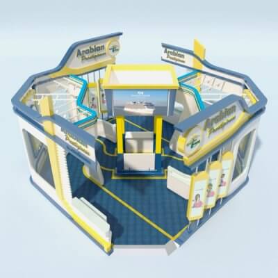 WTC Exhibition - Free 3D Model by TheBeachMarket